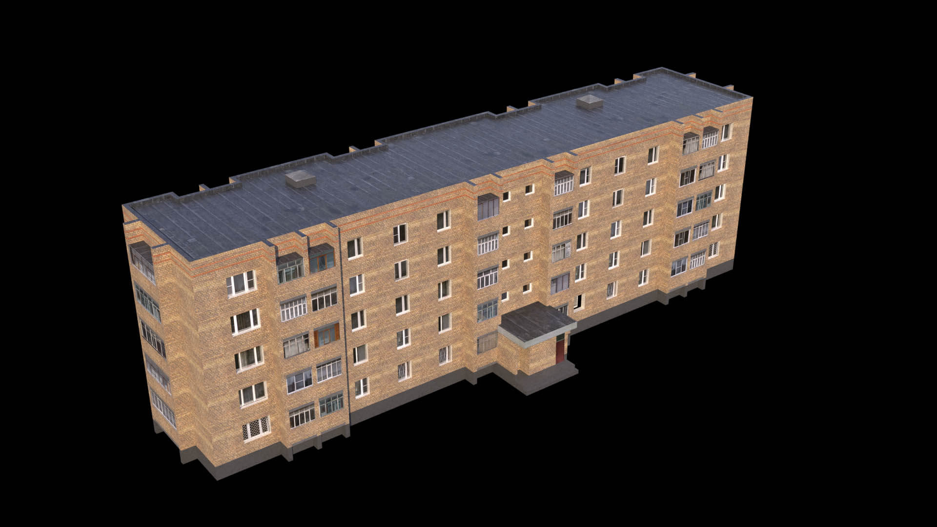 Russian Buildings Pack - 3D Model by citizensnip