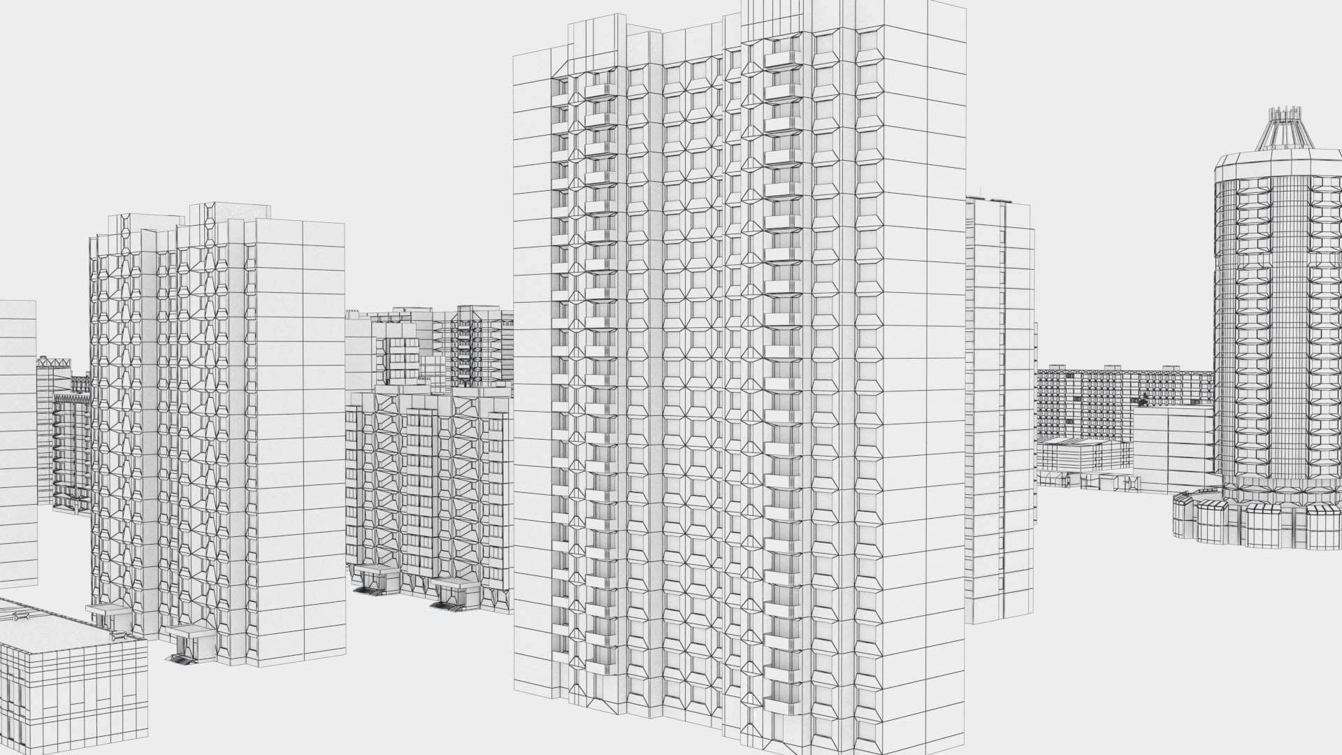 Russian Buildings Pack - 3D Model by citizensnip