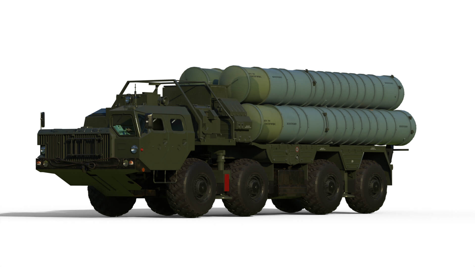 S-400 Triumf Missile System 5P85 SM2 SA-21 3D Model by citizensnip
