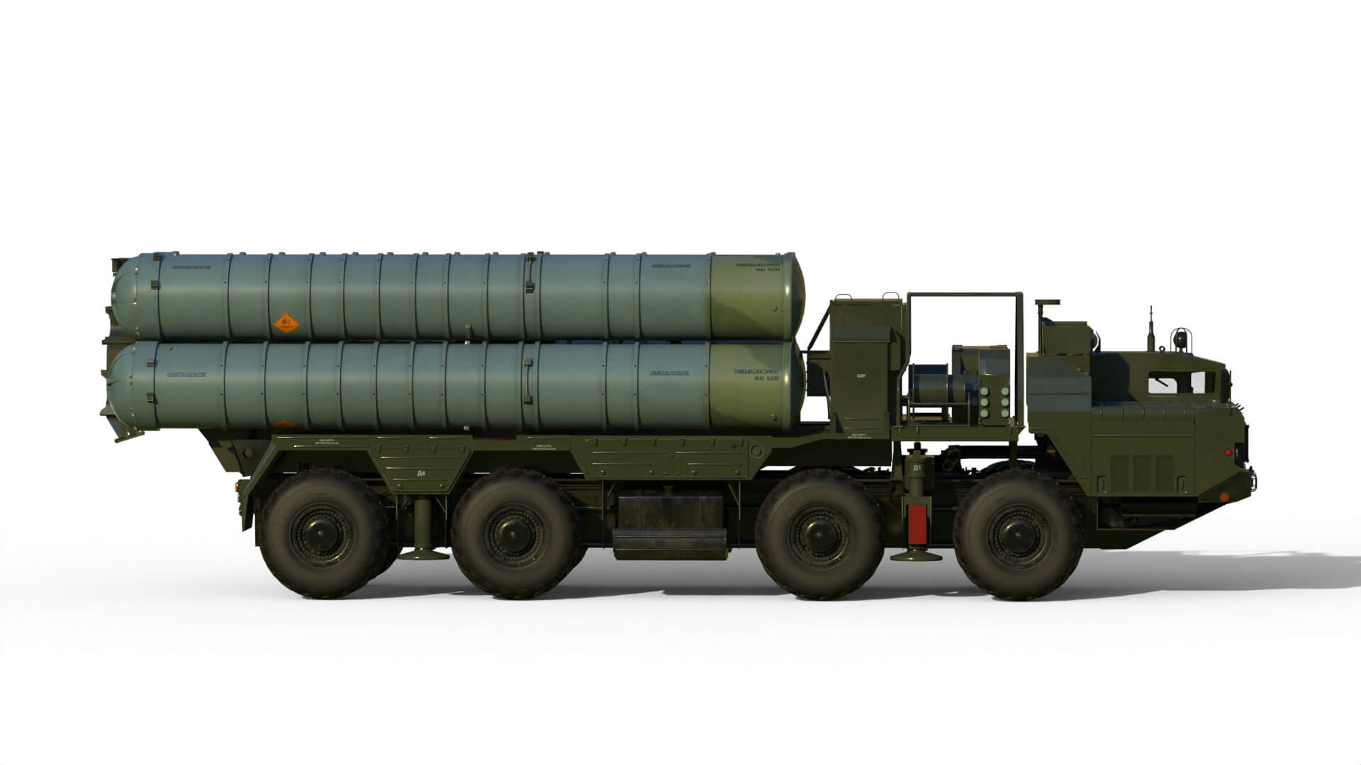 S-400 Triumf Missile System 5P85 SM2 SA-21 3D Model by citizensnip
