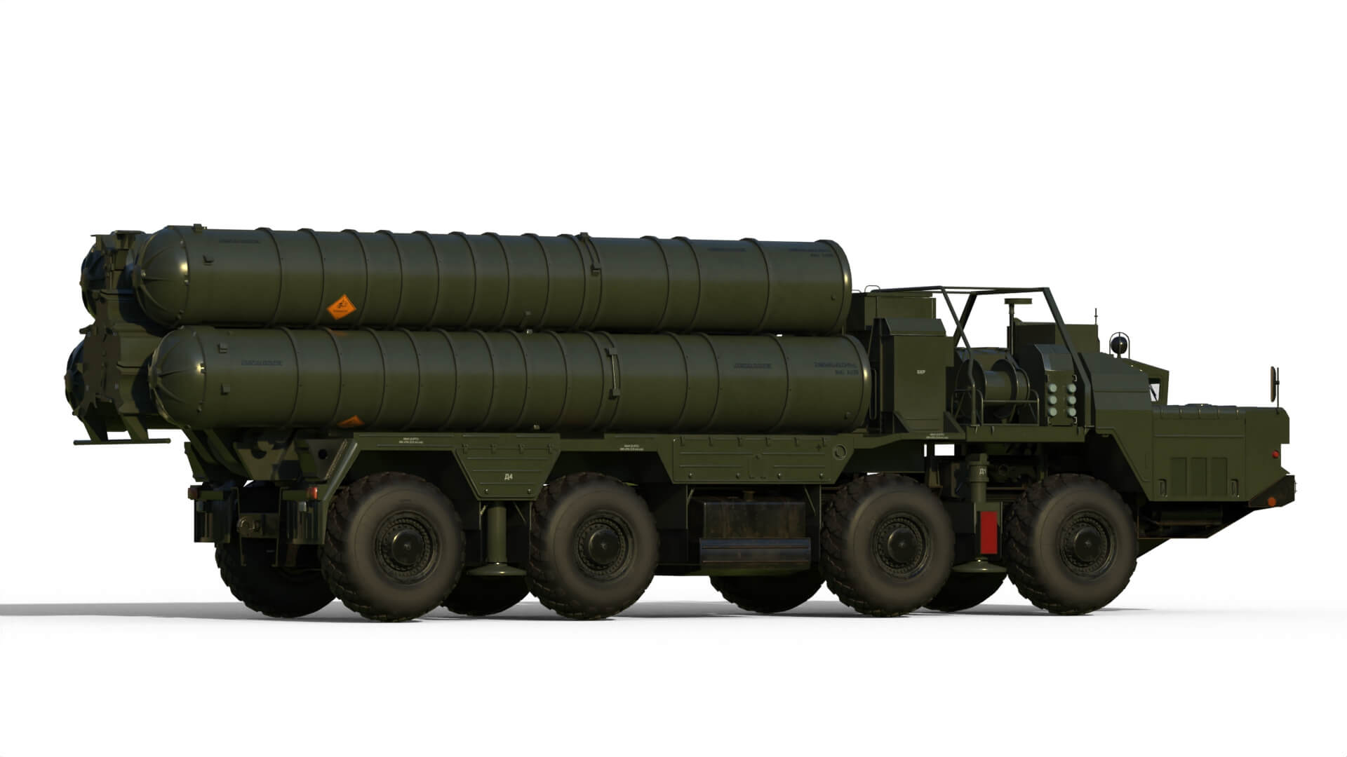 S-400 Triumf Missile System 5P85 SM2 SA-21 3D Model by citizensnip