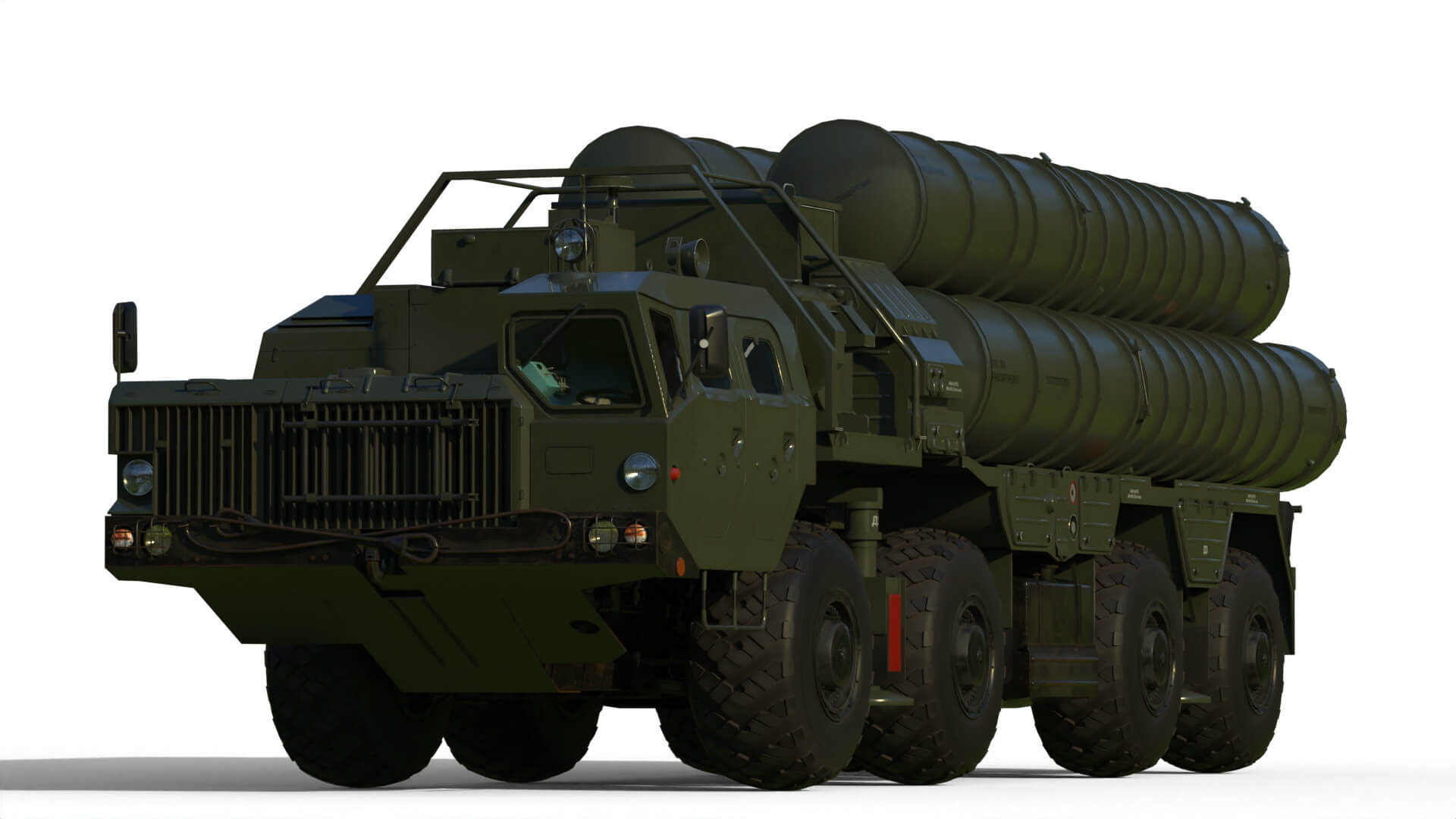 S-400 Triumf Missile System 5P85 SM2 SA-21 3D Model by citizensnip