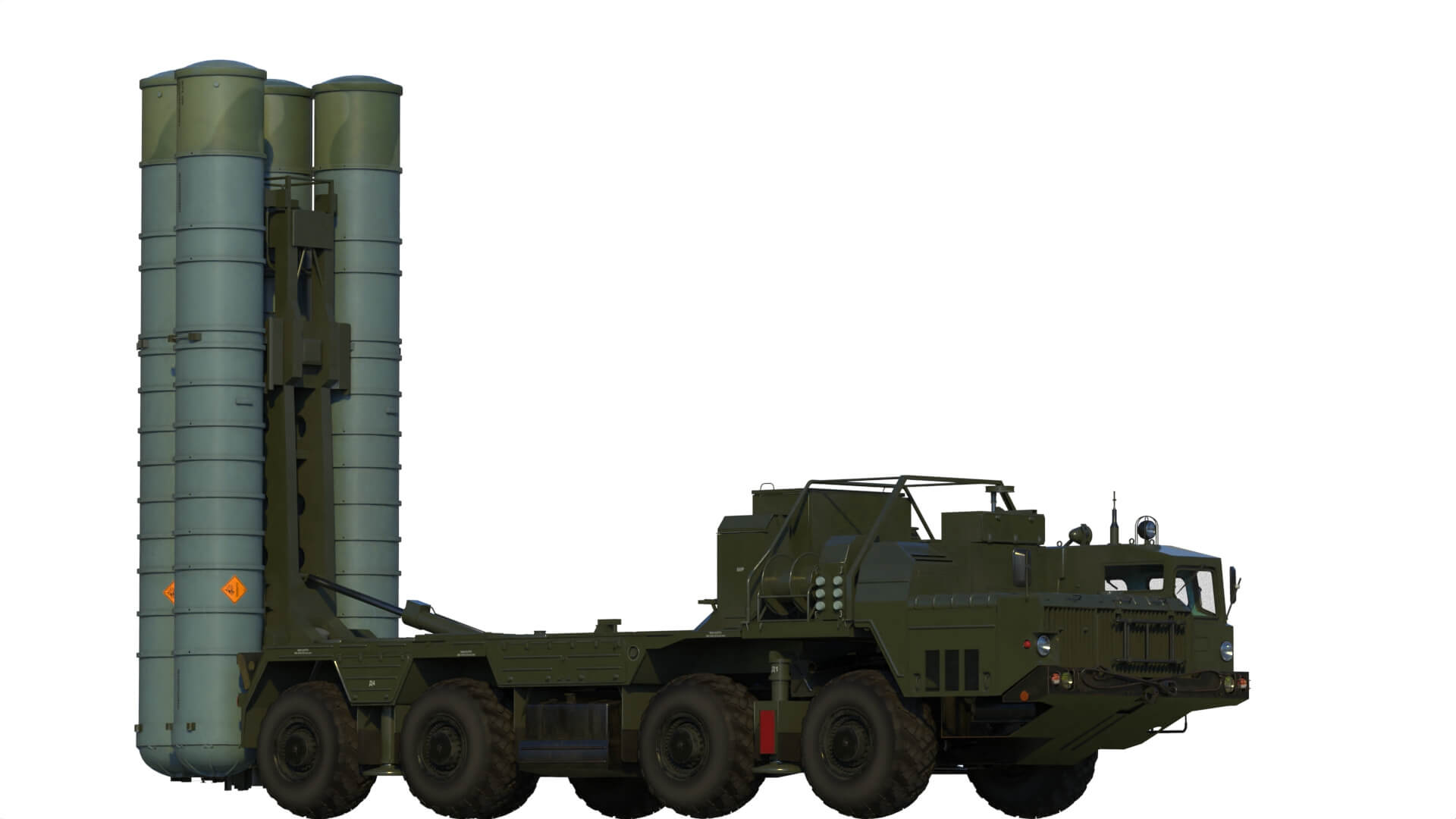 S-400 Triumf Missile System 5P85 SM2 SA-21 3D Model by citizensnip
