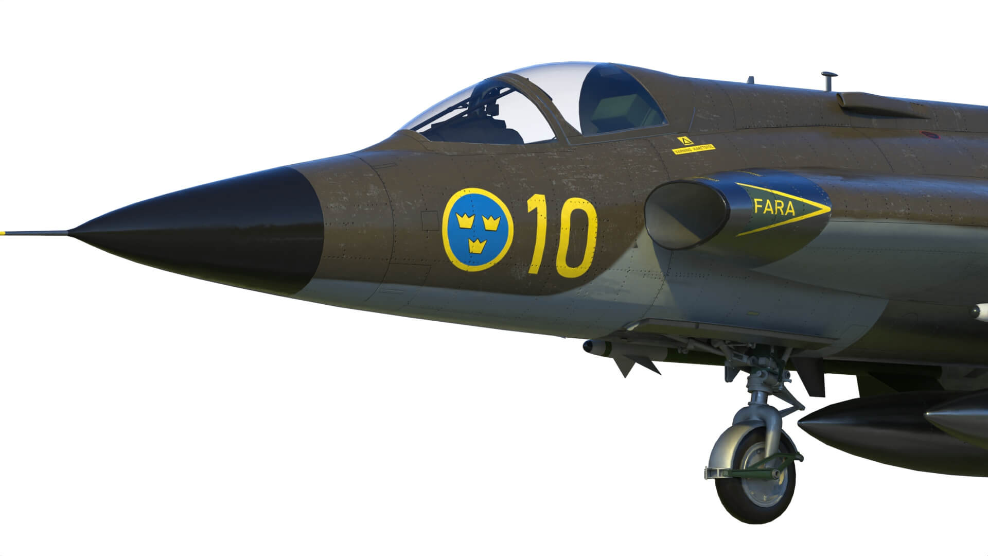SAAB 35 Draken - 3D Model by citizensnip