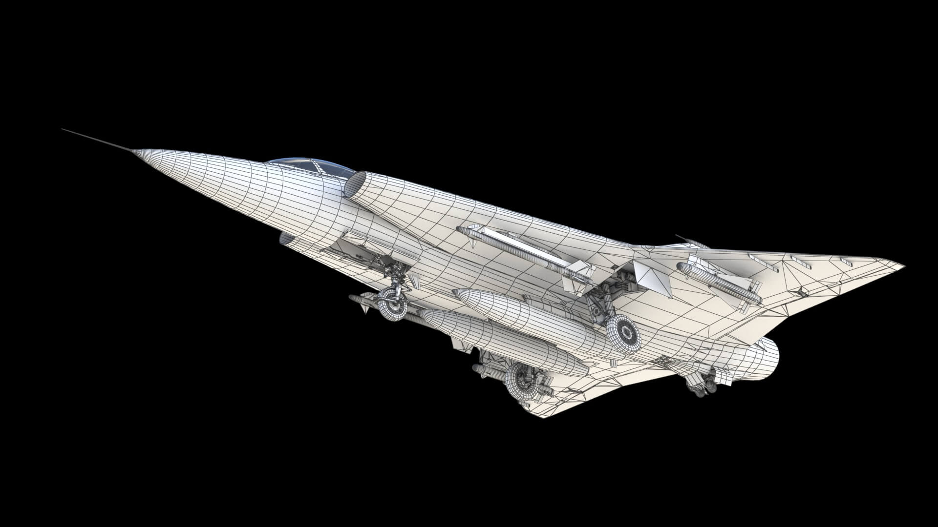 SAAB 35 Draken - 3D Model by citizensnip