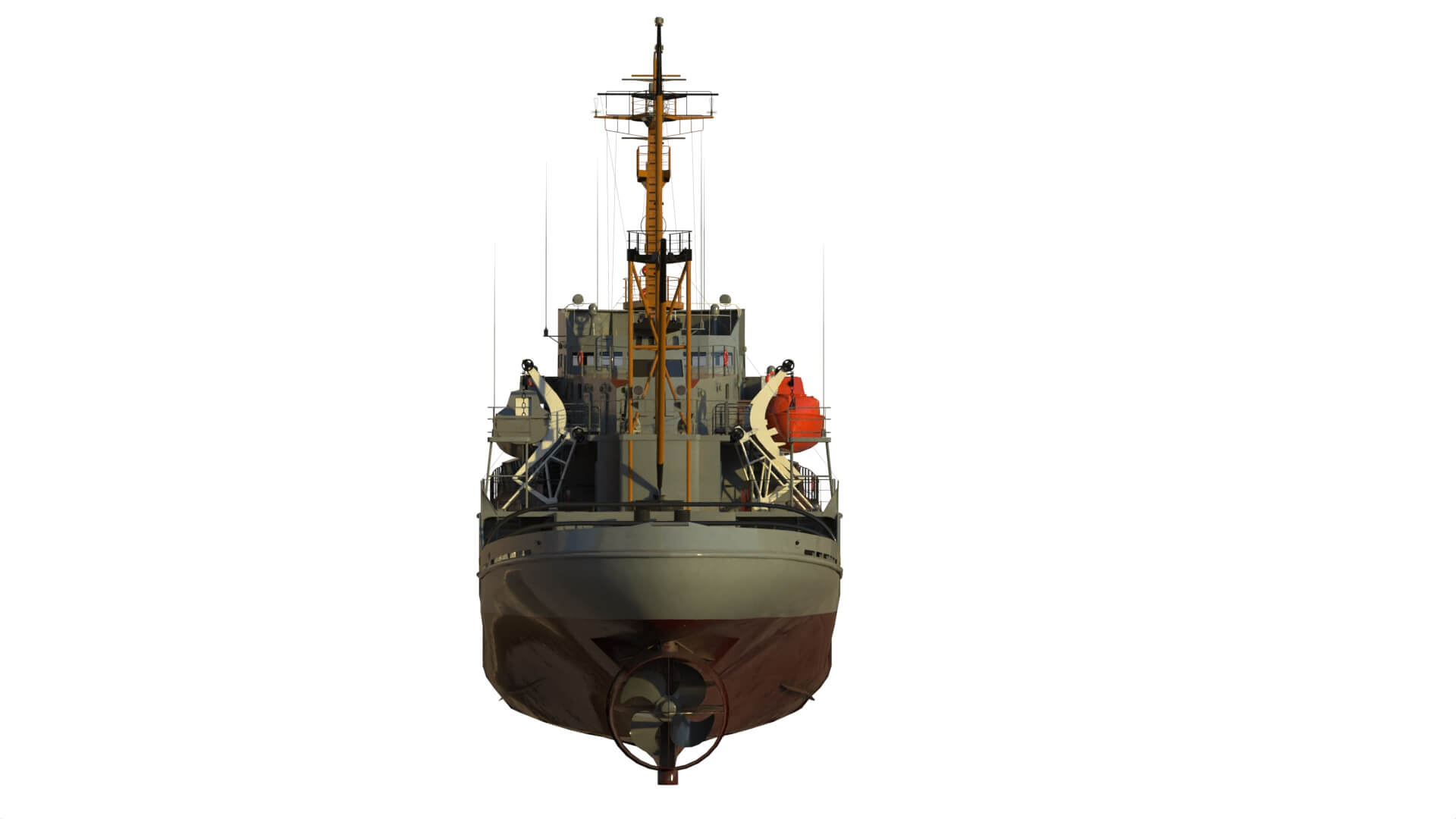 Sea Tug Project 745 - 3D Model by citizensnip