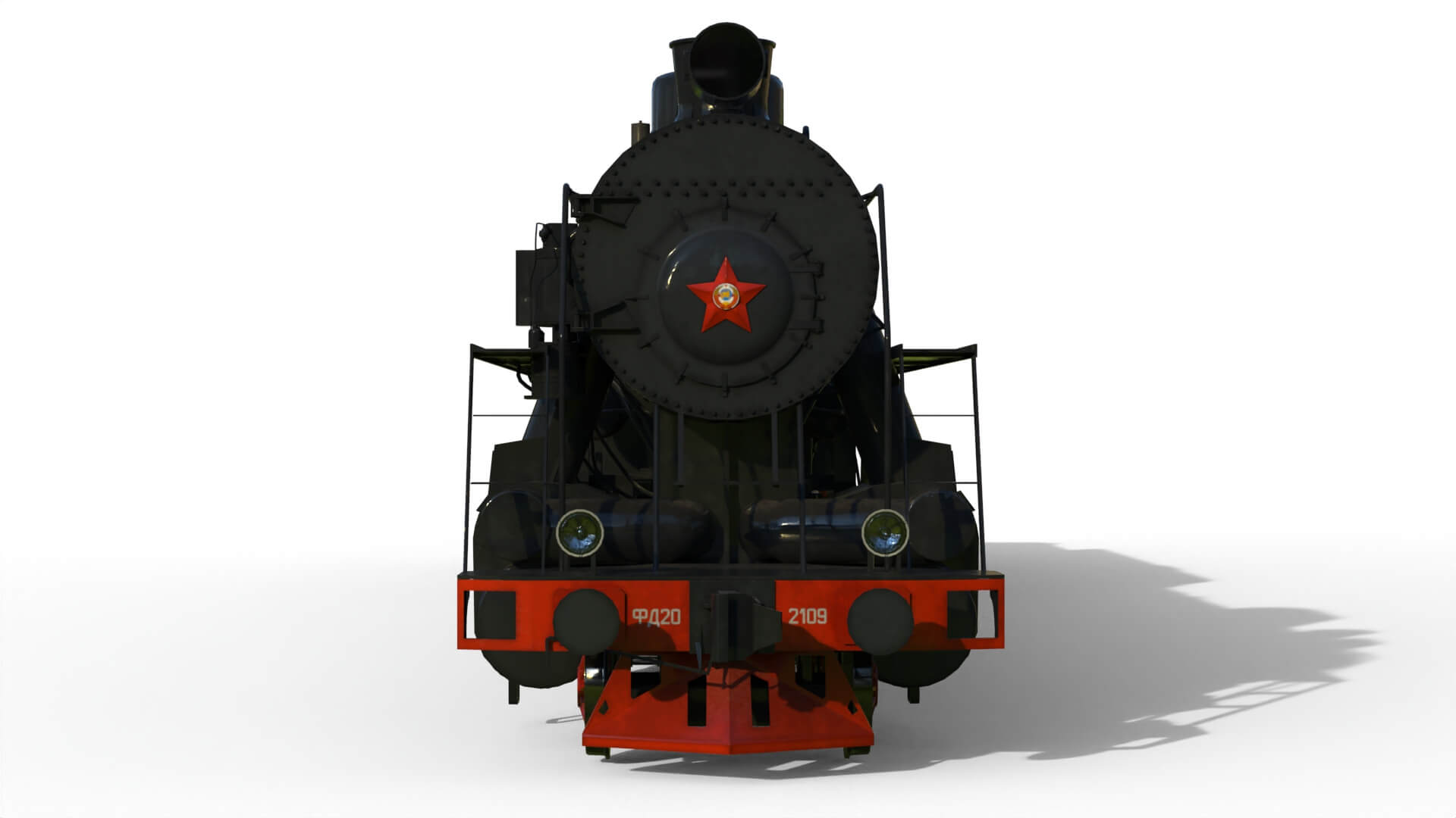 Steam Locomotive FD Class - 3D Model by citizensnip