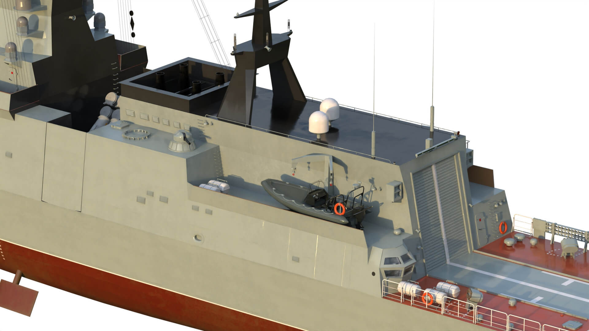 Steregushchiy Class Corvette 22380 - 3D Model by citizensnip