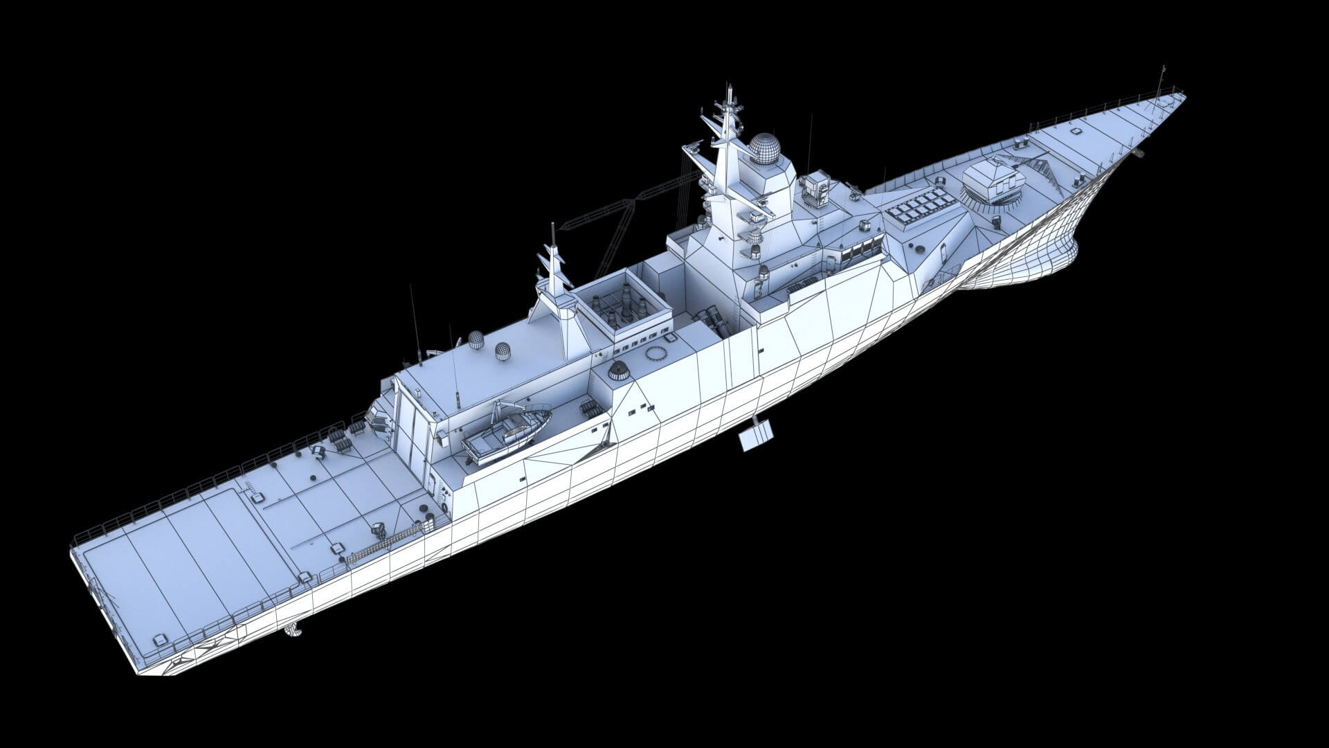 Steregushchiy Class Corvette 22380 - 3D Model by citizensnip