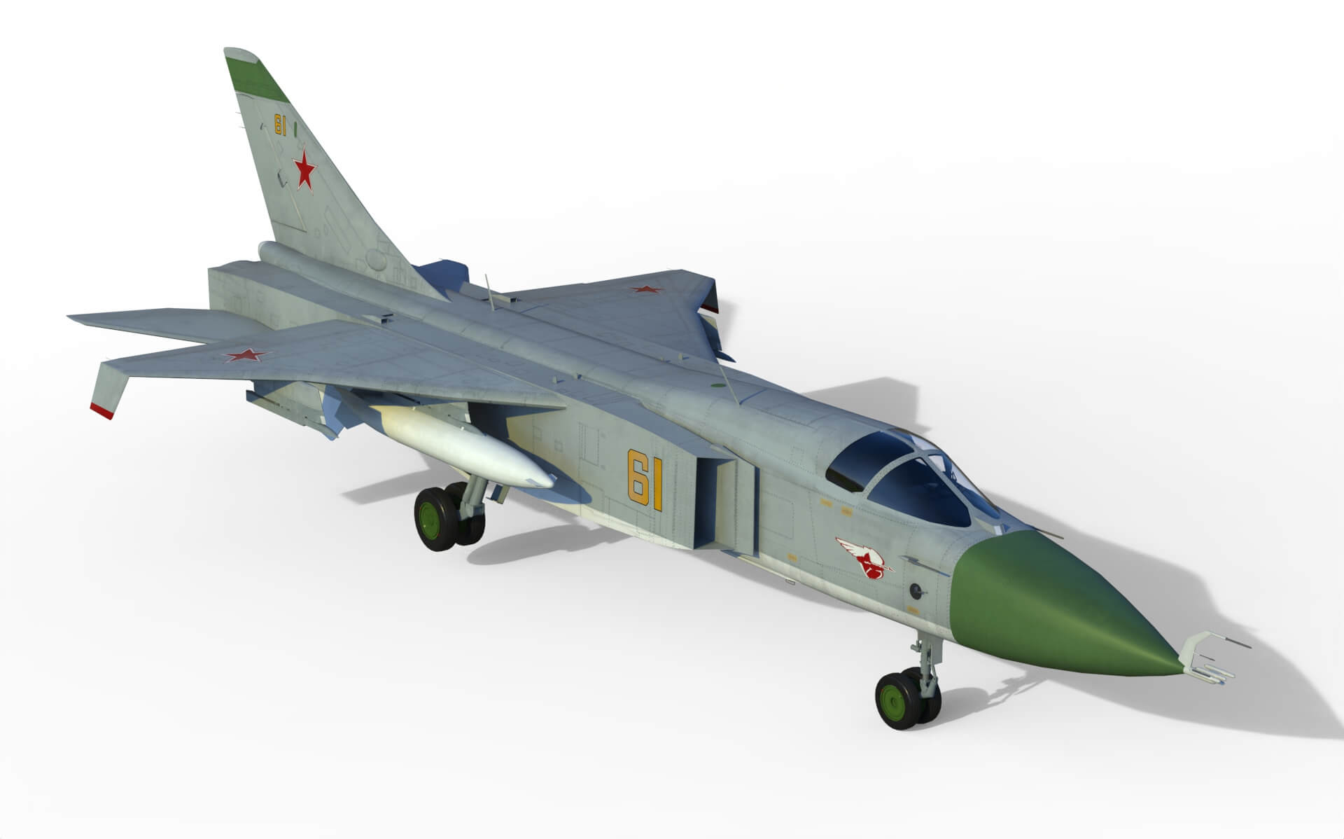 SU-24 Prototype T6-1 3D Model by citizensnip