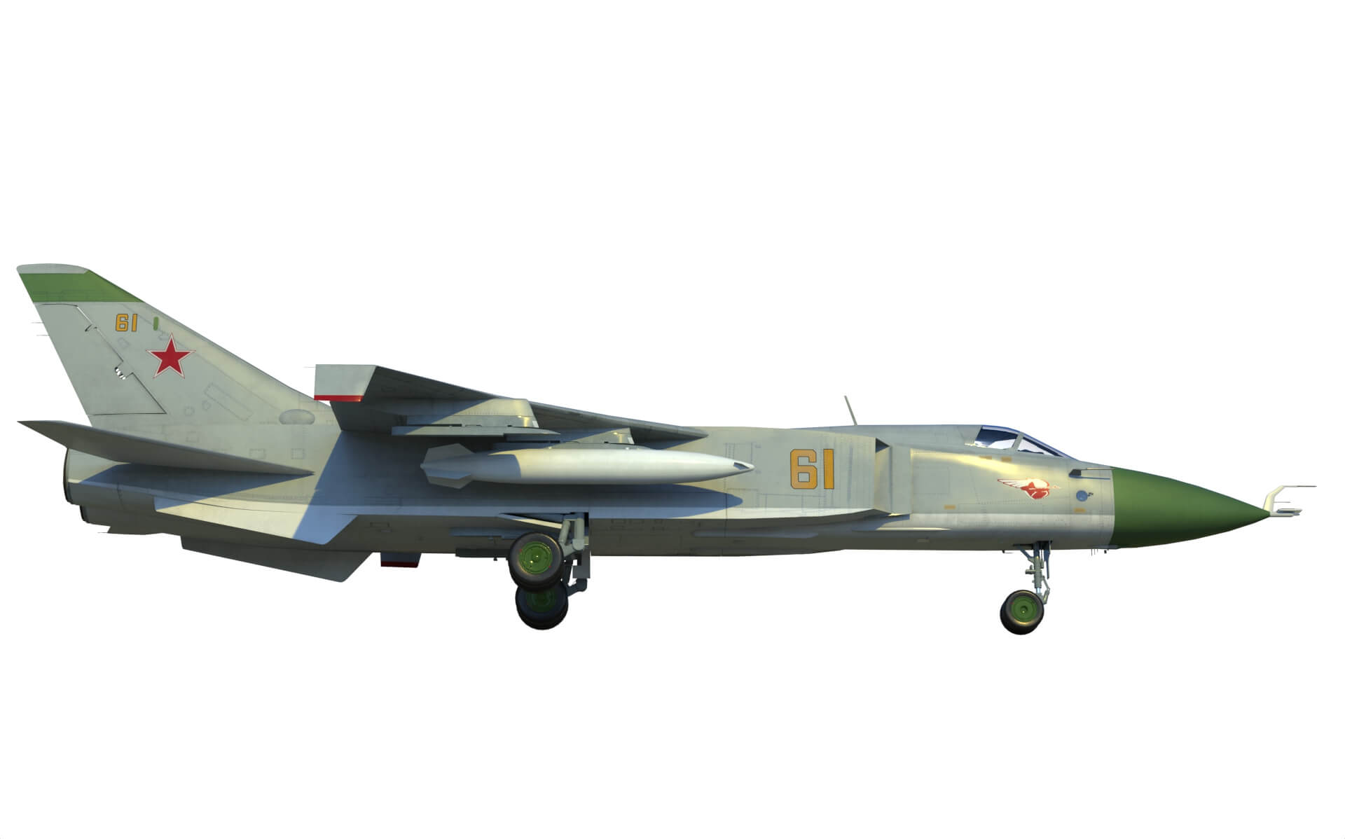 SU-24 Prototype T6-1 3D Model by citizensnip