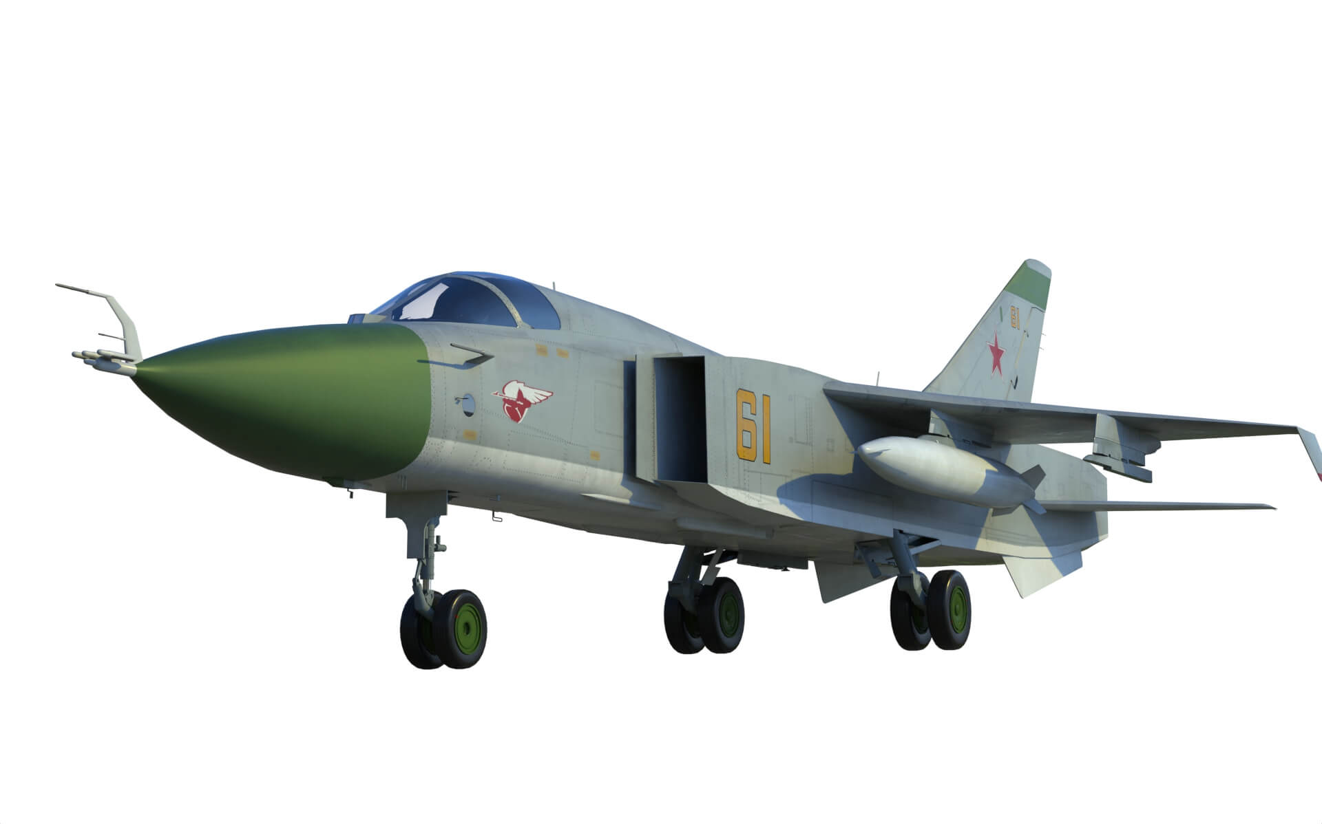 SU-24 Prototype T6-1 3D Model by citizensnip