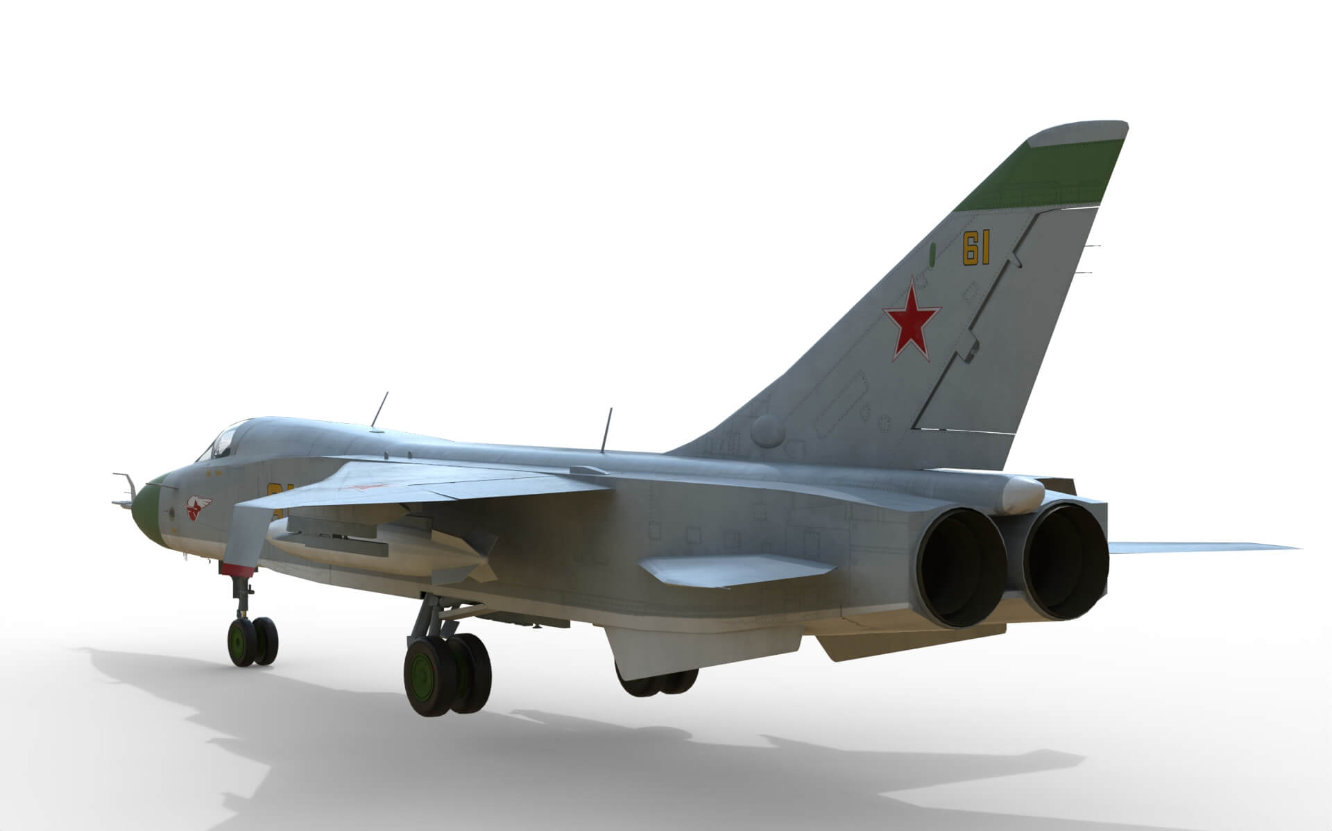 SU-24 Prototype T6-1 3D Model by citizensnip