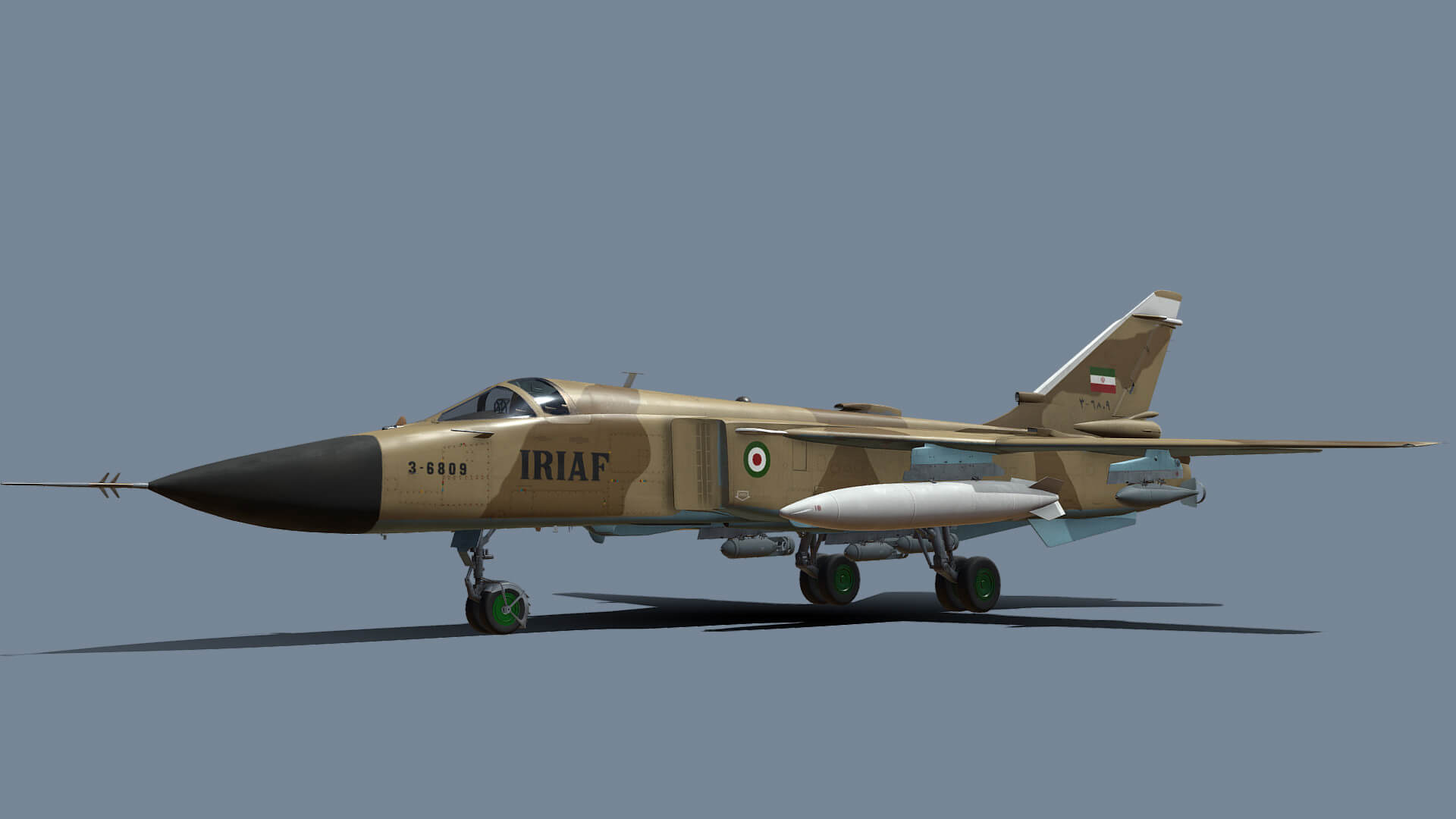 SU-24 Russian Bomber 3D Model by citizensnip