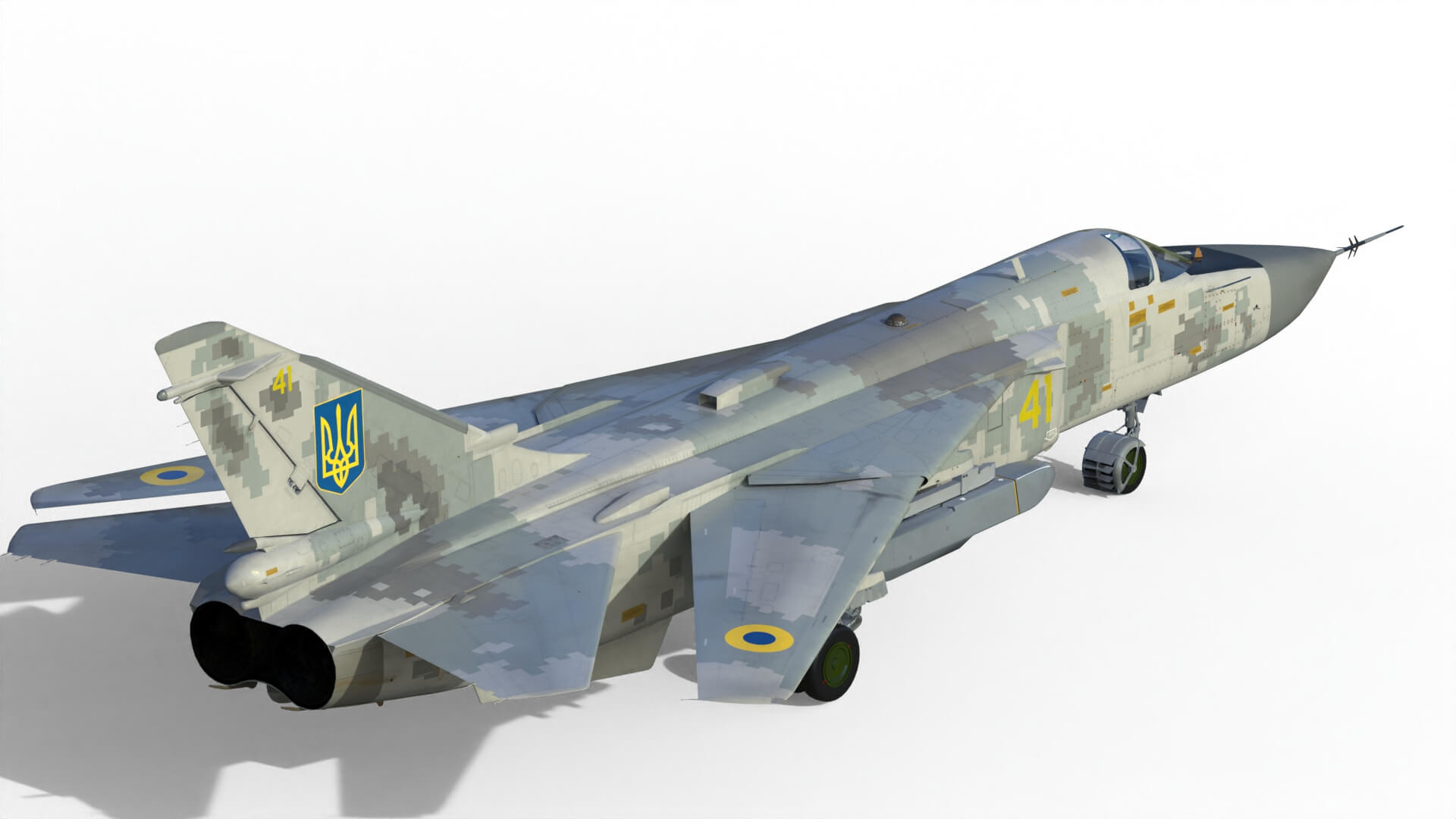 SU-24 Storm Shadow Scalp Eg 3D Model by citizensnip