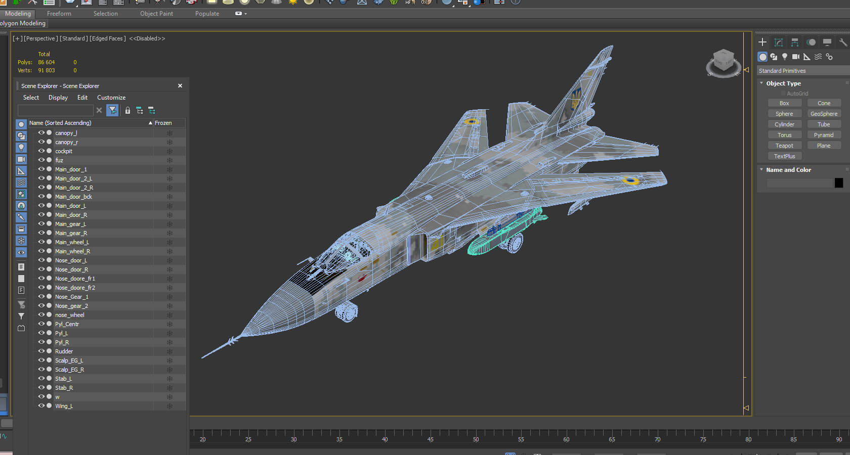 SU-24 Storm Shadow Scalp Eg 3D Model by citizensnip