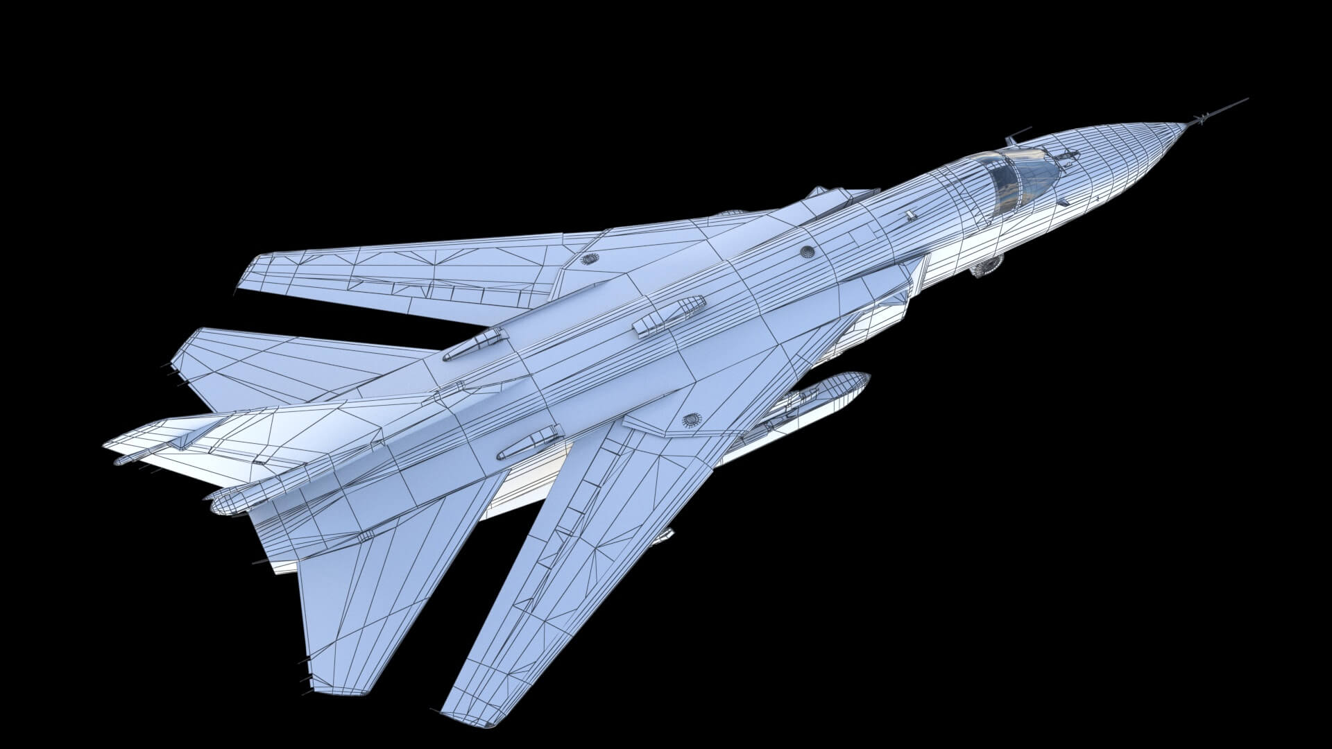 SU-24 Storm Shadow Scalp Eg 3D Model by citizensnip