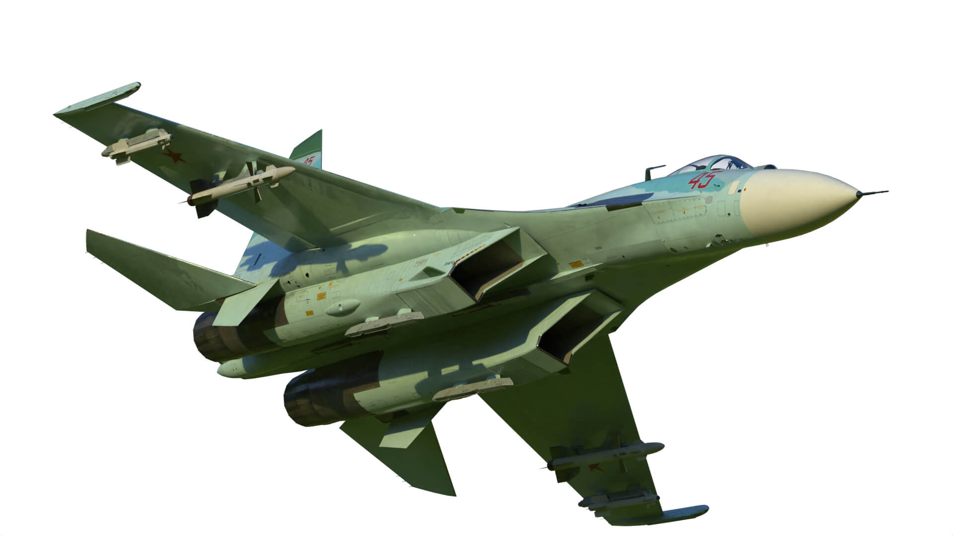 SU-27 Flanker 3D Model by citizensnip