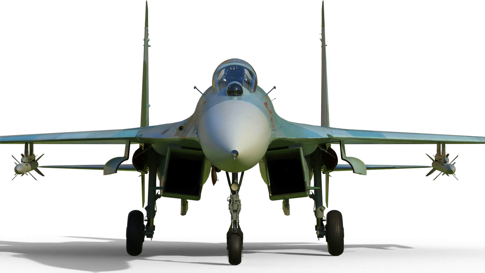 SU-27 Flanker 3D Model by citizensnip