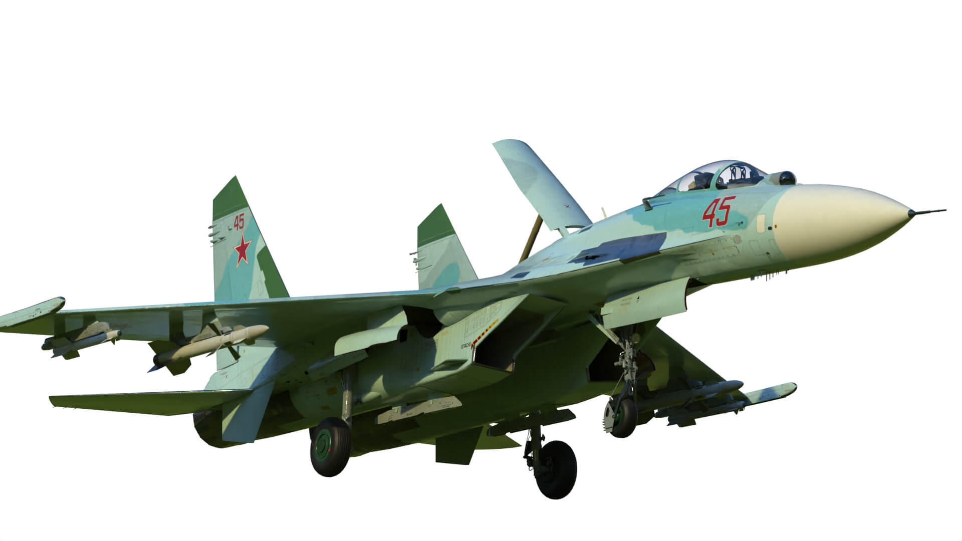 SU-27 Flanker 3D Model by citizensnip