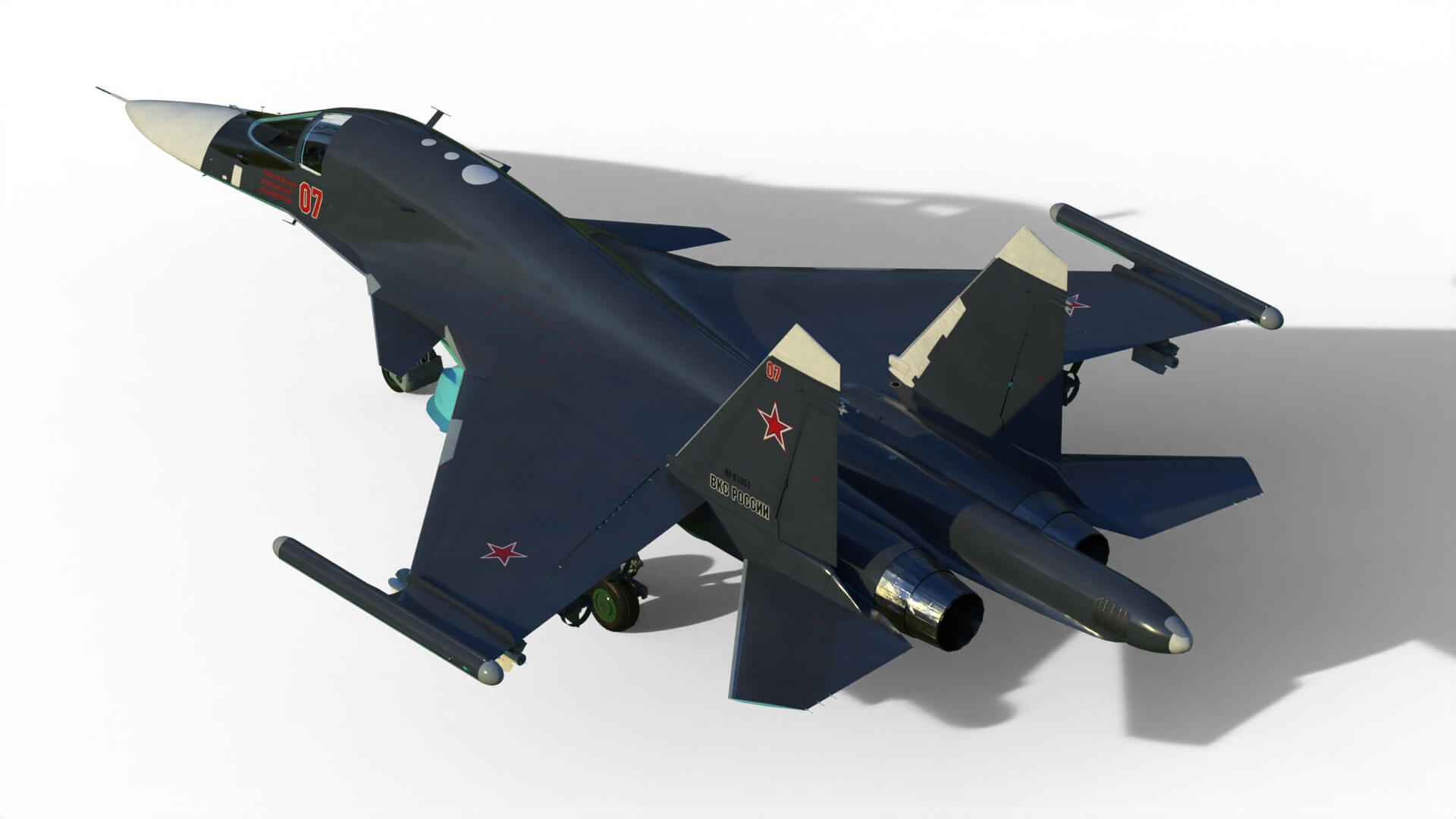 SU-34 Fighter Bomber 3D Model by citizensnip