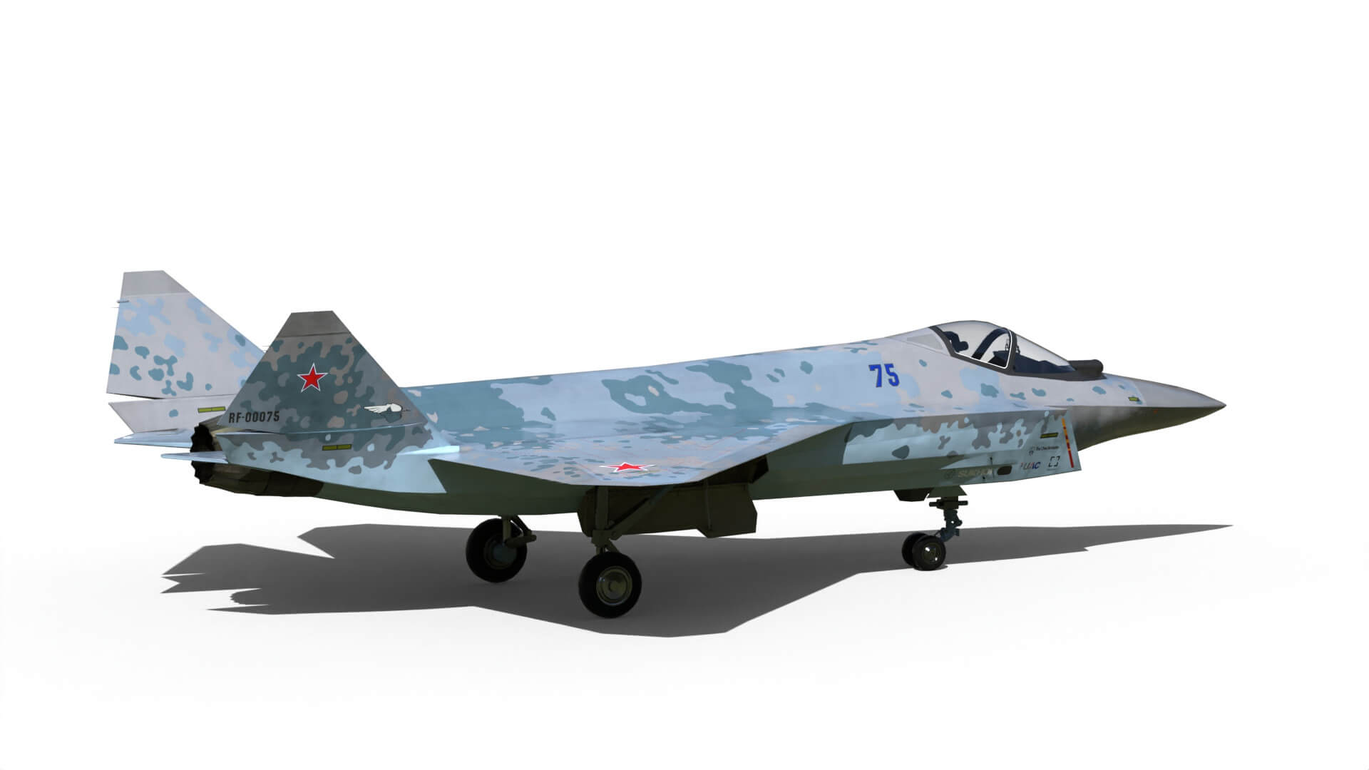 SU-75 Checkmate T-75 Lts 3D Model by citizensnip