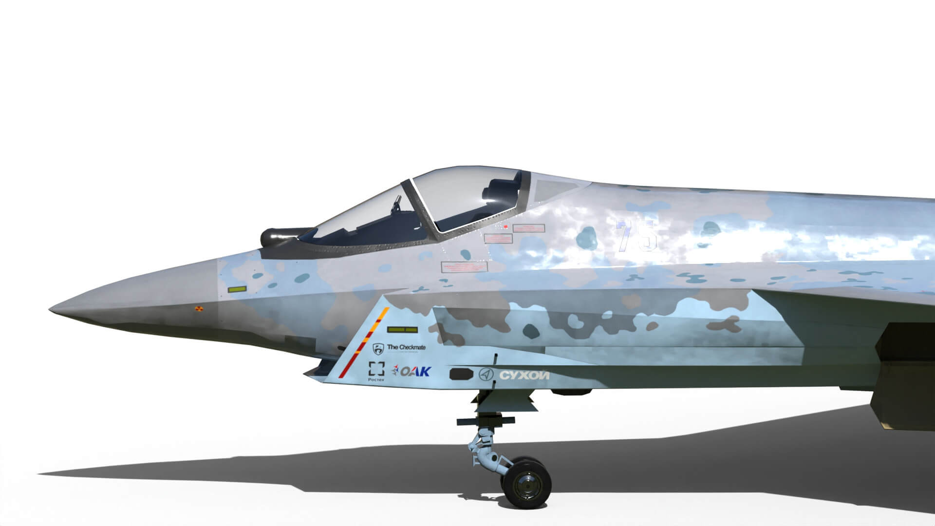 SU-75 Checkmate T-75 Lts 3D Model by citizensnip