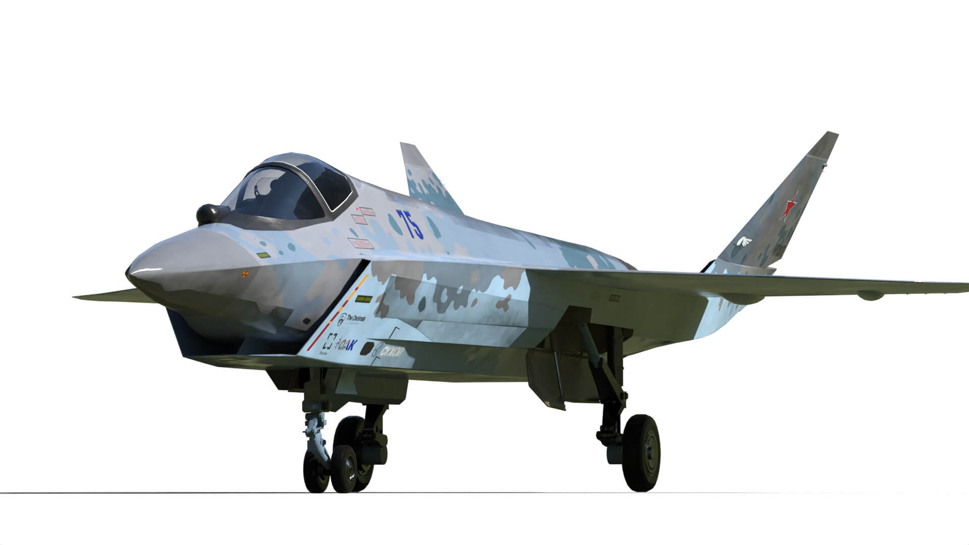 SU-75 Checkmate T-75 Lts 3D Model by citizensnip