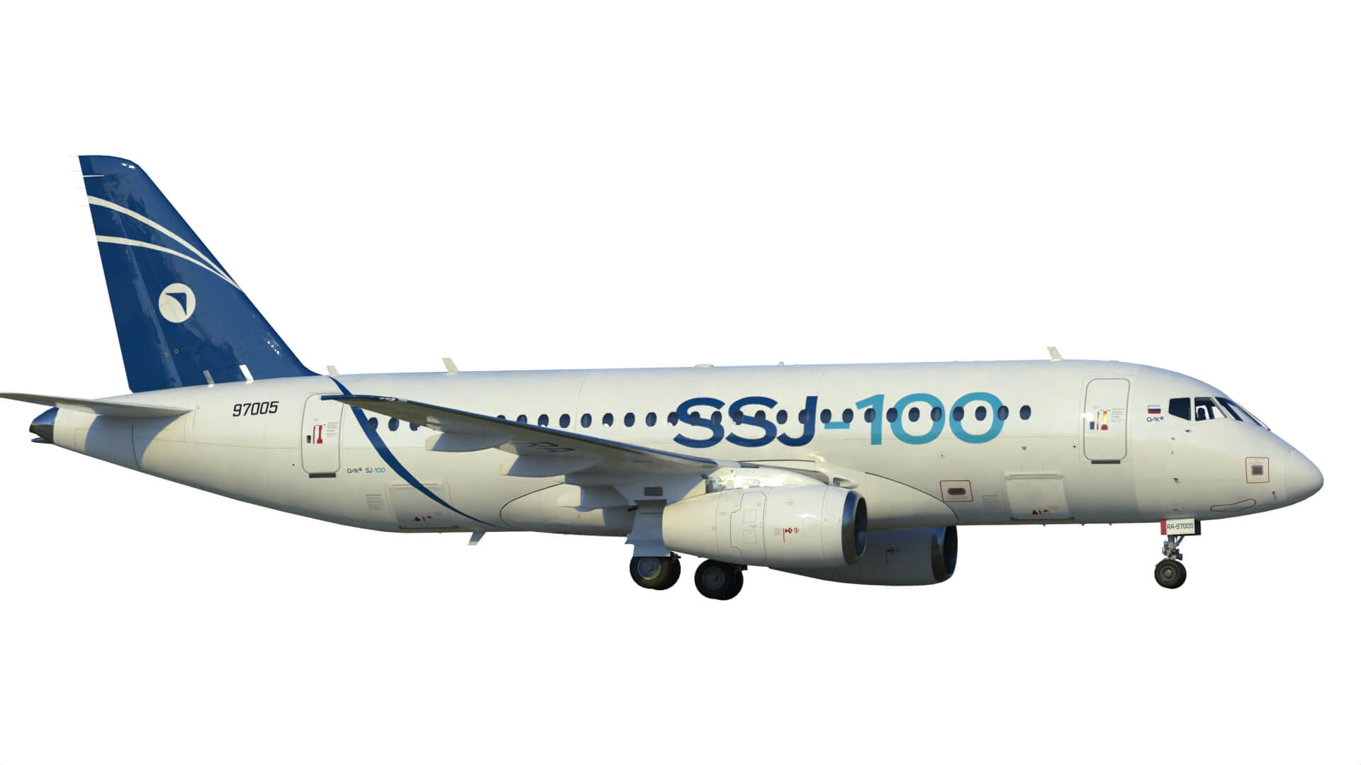 Sukhoi Superjet 100 - 3D Model by citizensnip