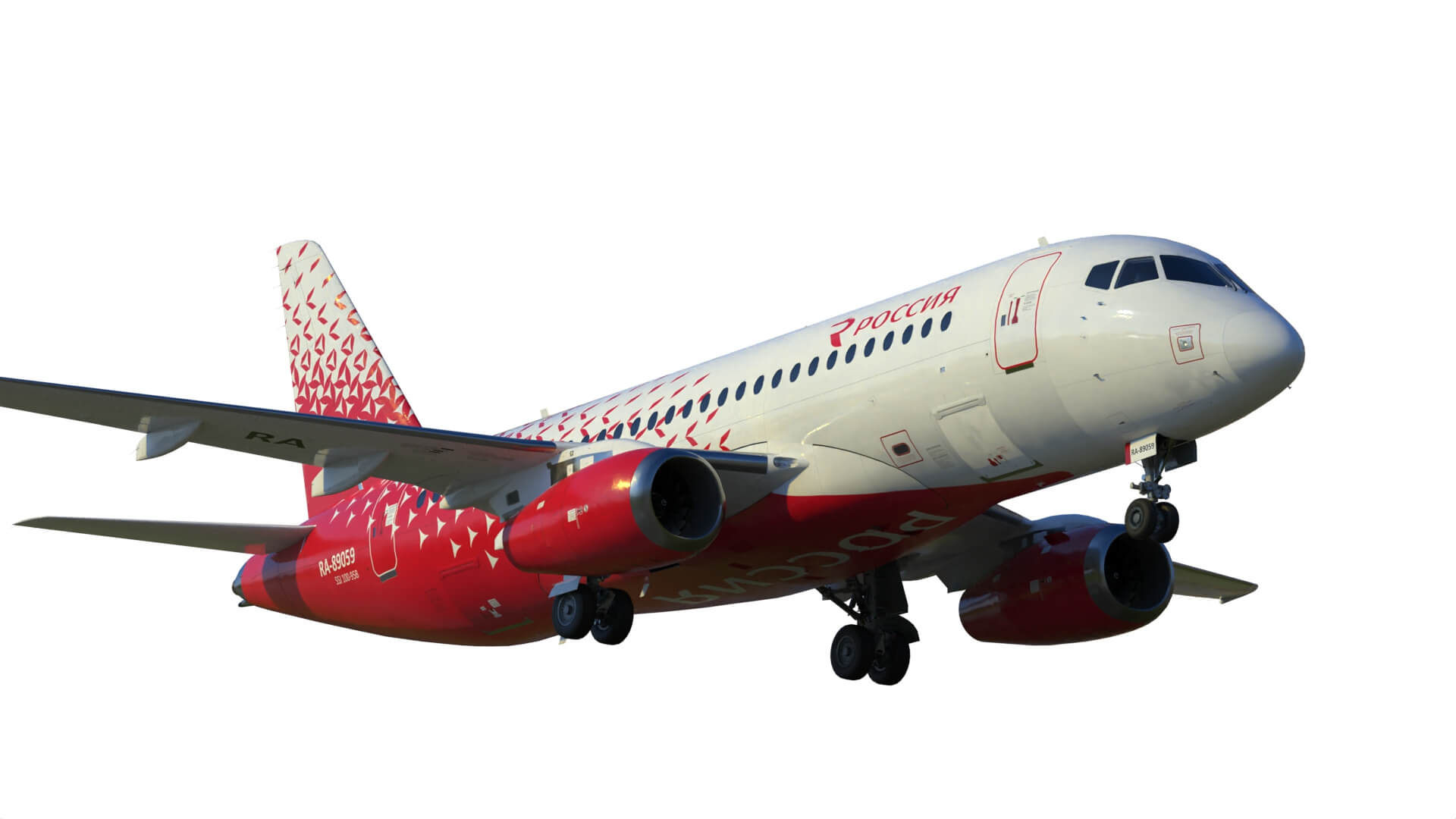 Sukhoi Superjet 100 - 3D Model by citizensnip