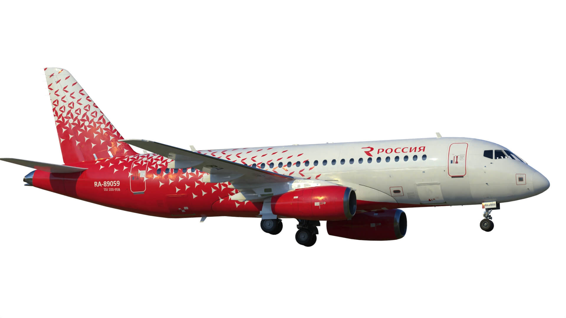 Sukhoi Superjet 100 - 3D Model by citizensnip