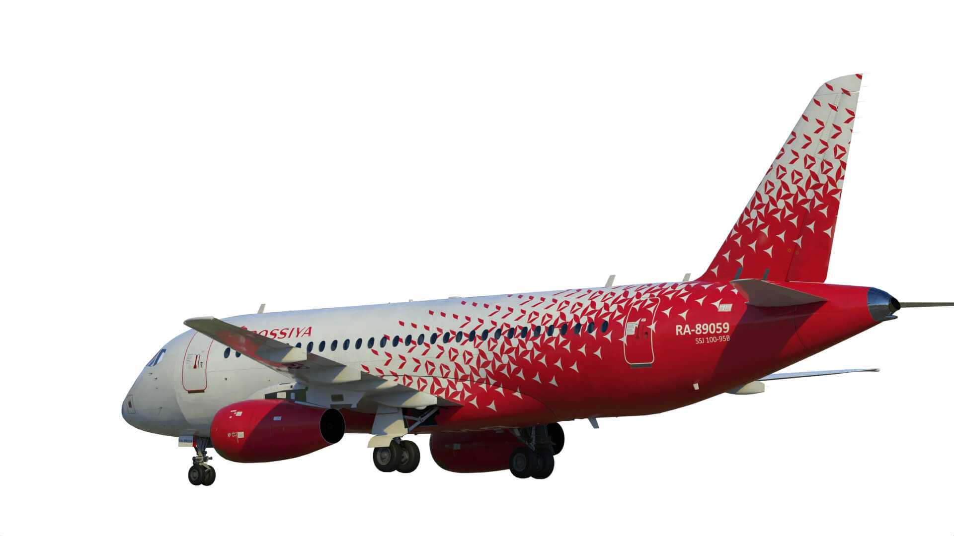 Sukhoi Superjet 100 - 3D Model by citizensnip