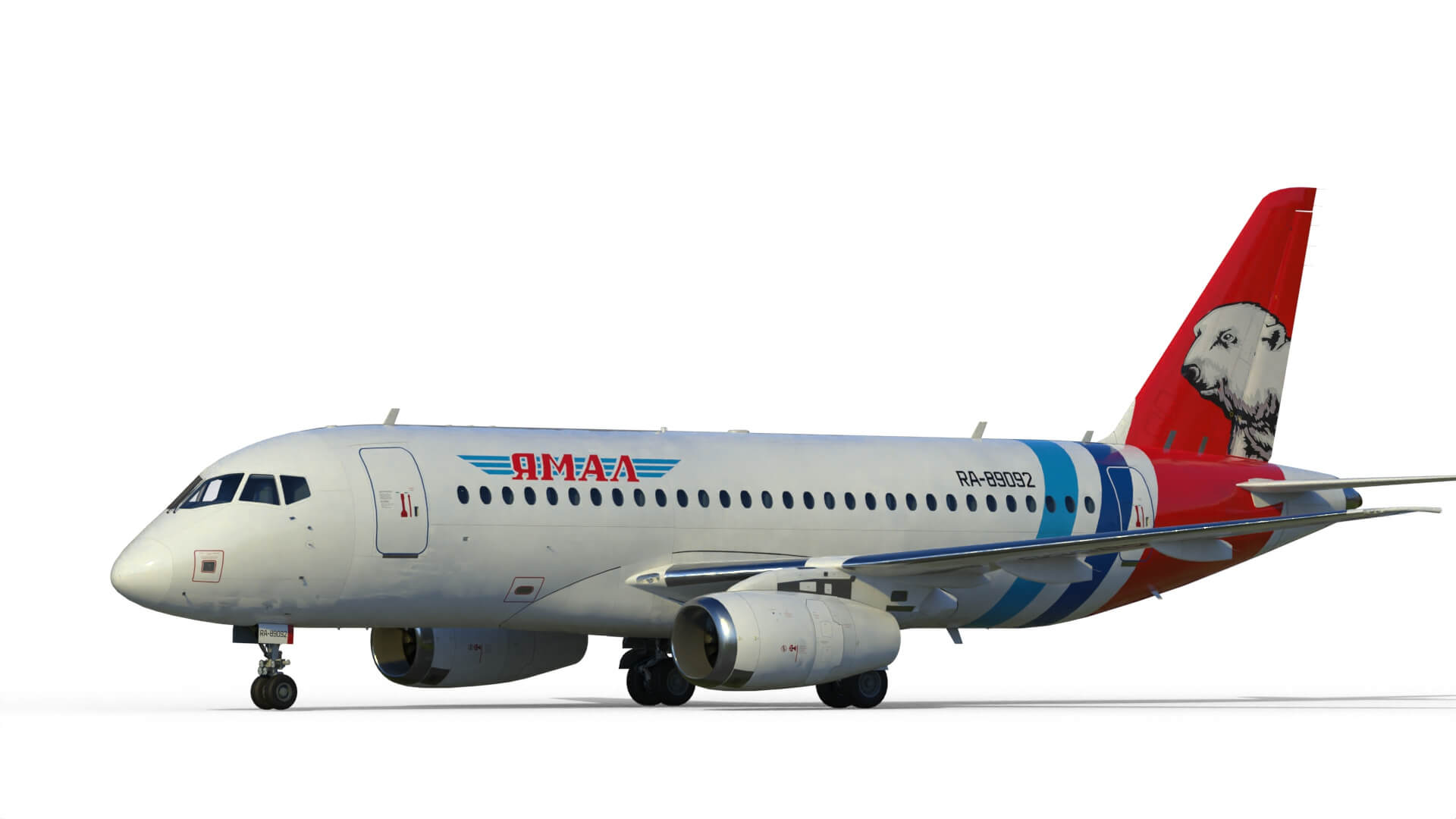 Sukhoi Superjet 100 - 3D Model by citizensnip