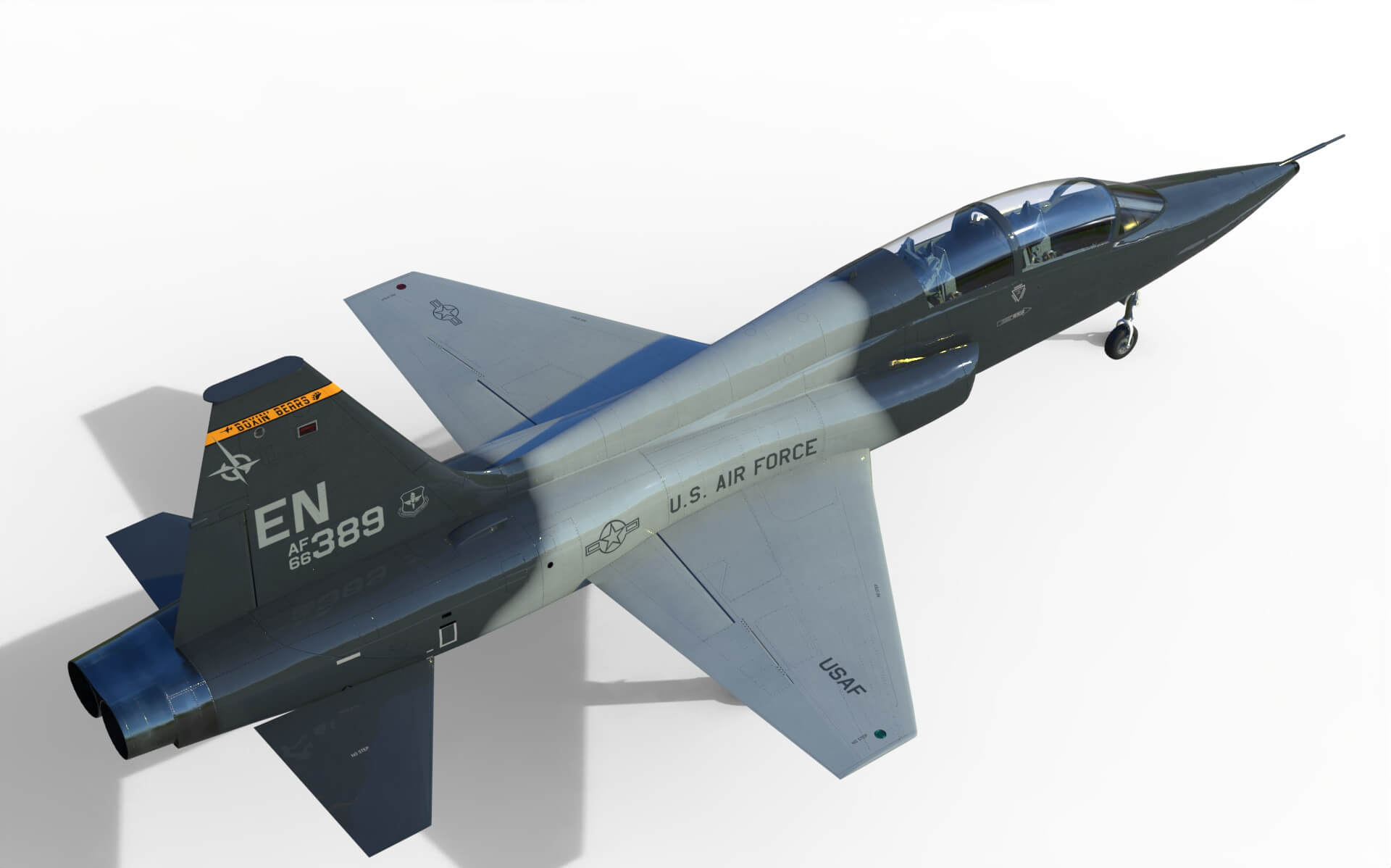 T-38 Talon 3D Model by citizensnip
