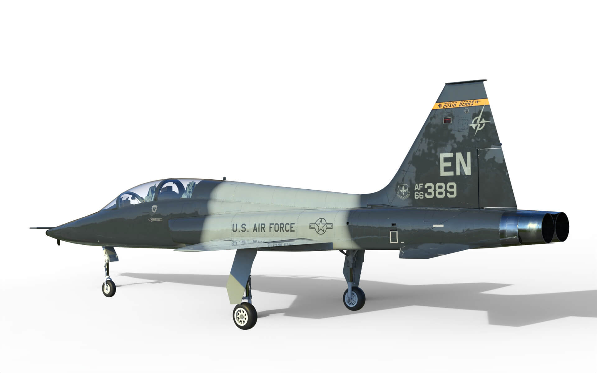 T-38 Talon 3D Model by citizensnip