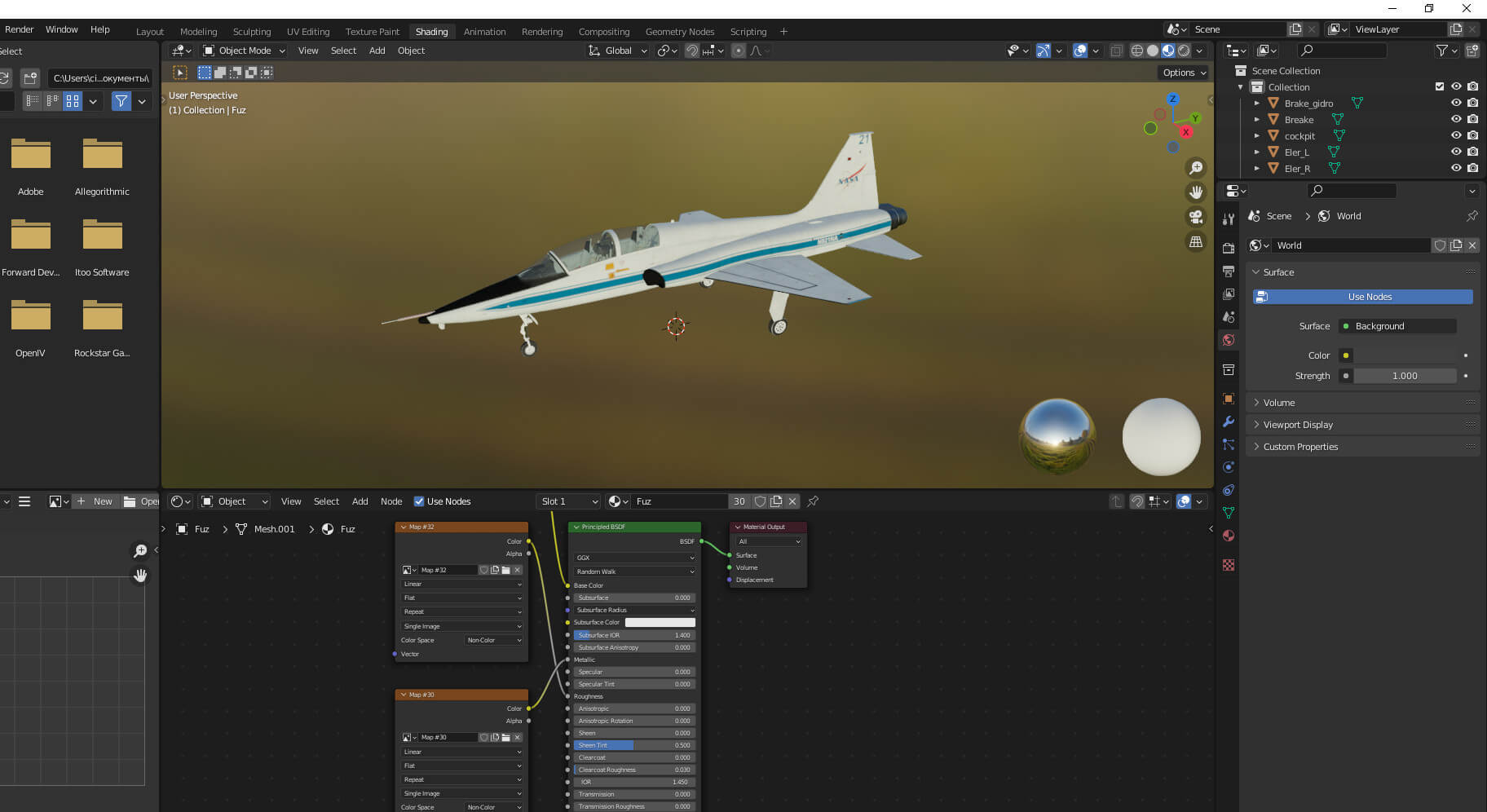 T-38 Talon 3D Model by citizensnip