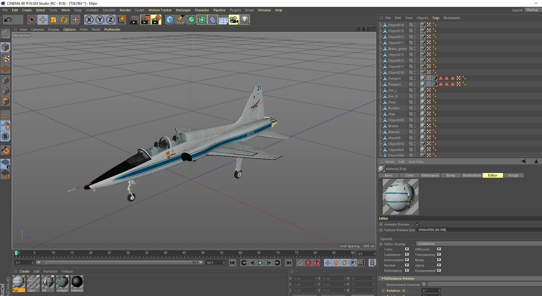 T-38 Talon 3D Model by citizensnip