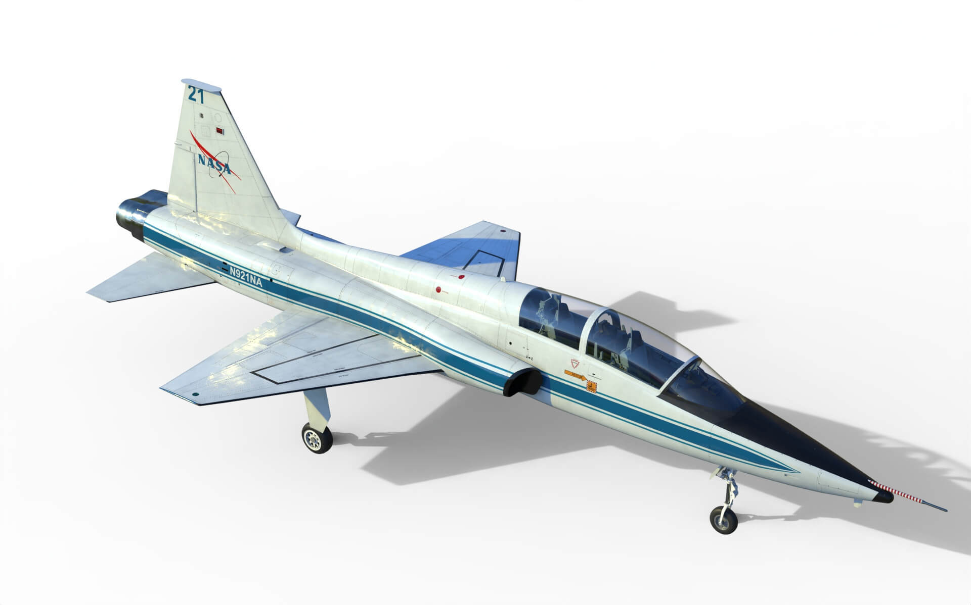 T-38 Talon 3D Model by citizensnip