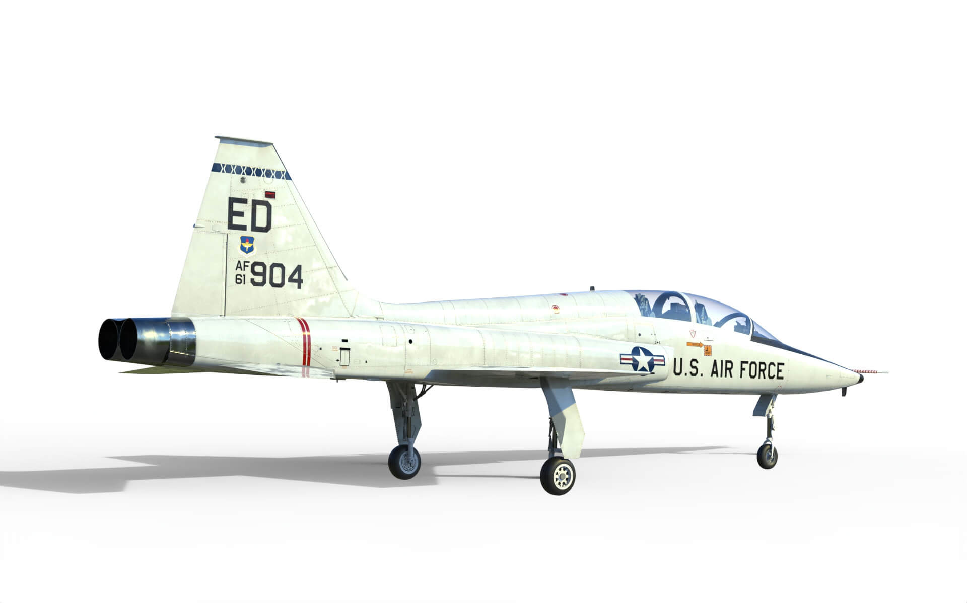 T-38 Talon 3D Model by citizensnip