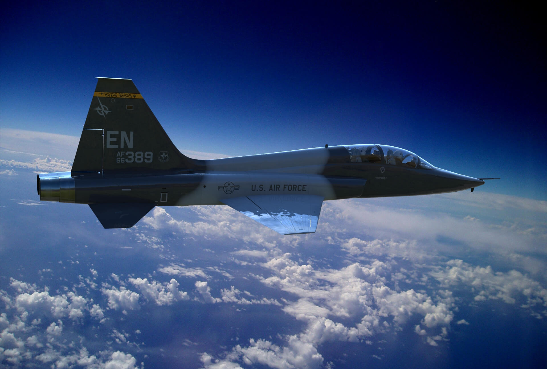 T-38 Talon 3D Model by citizensnip