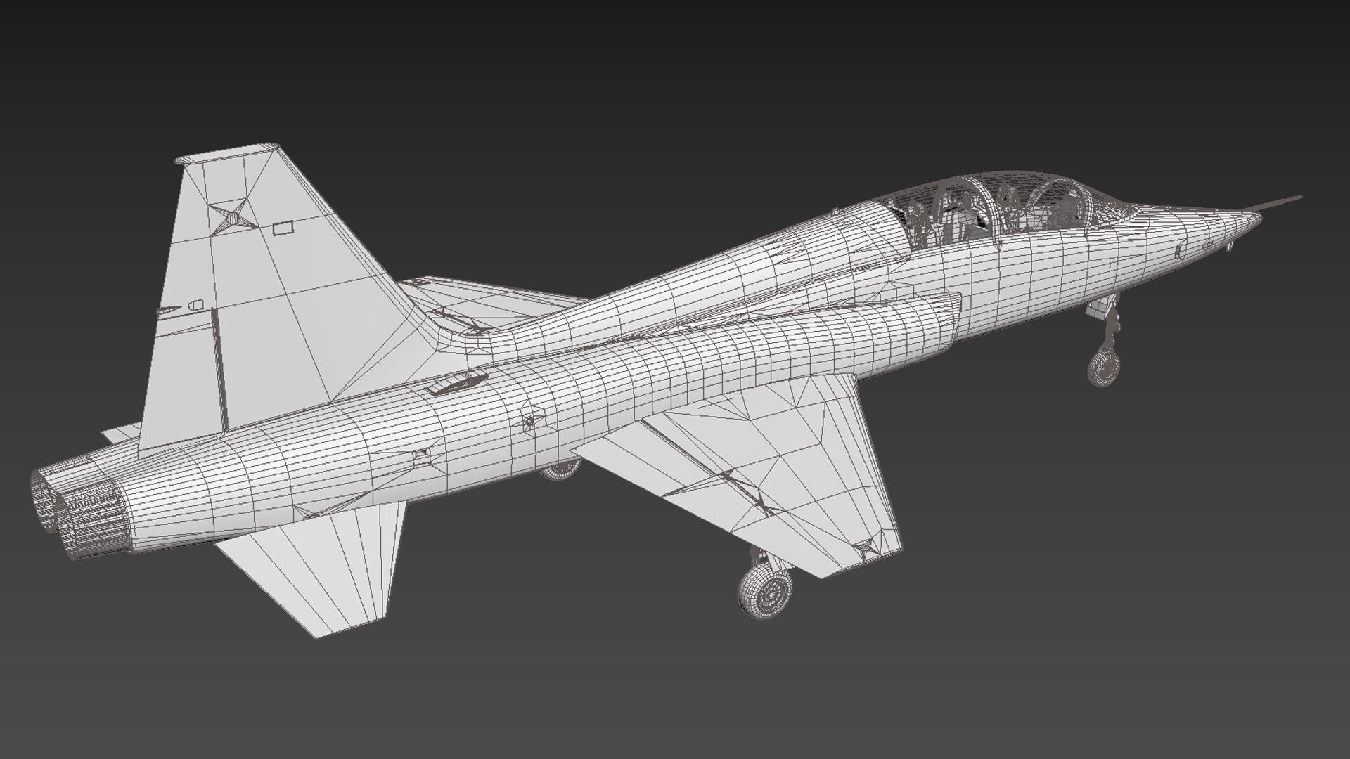 T-38 Talon 3D Model by citizensnip
