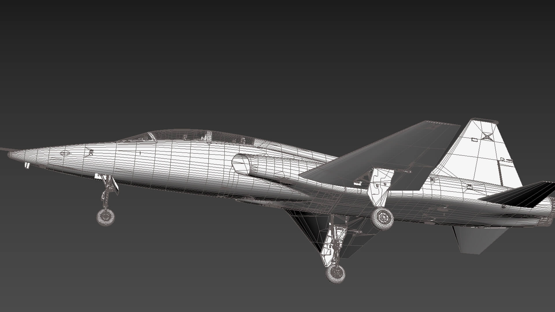 T-38 Talon 3D Model by citizensnip