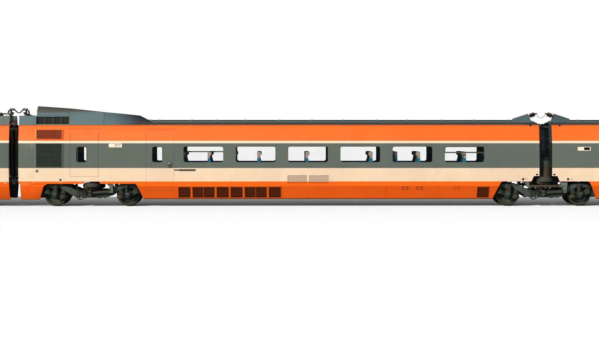 TGV High-Speed Train 3D Model by citizensnip