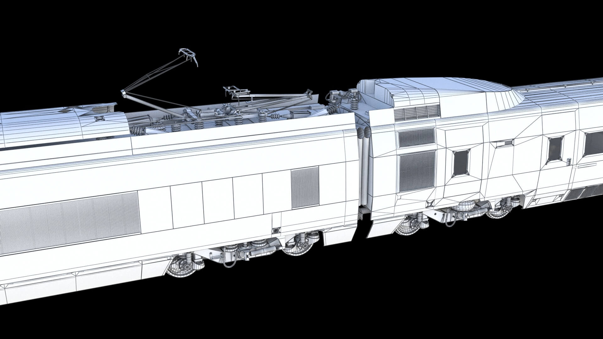 TGV High-Speed Train 3D Model by citizensnip