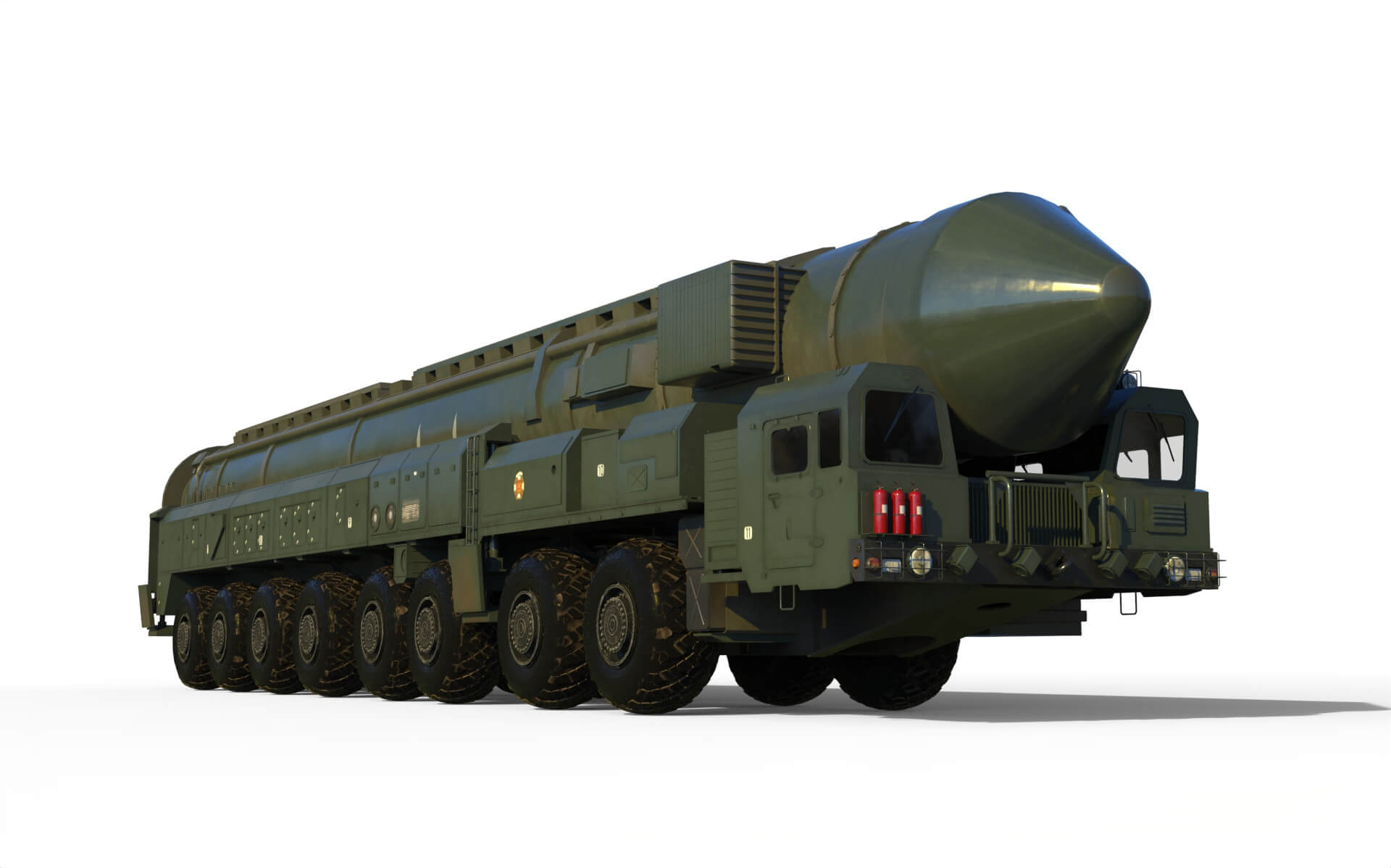 Topol M SS-27 Rs24 Yars SS-29 3D Model by citizensnip