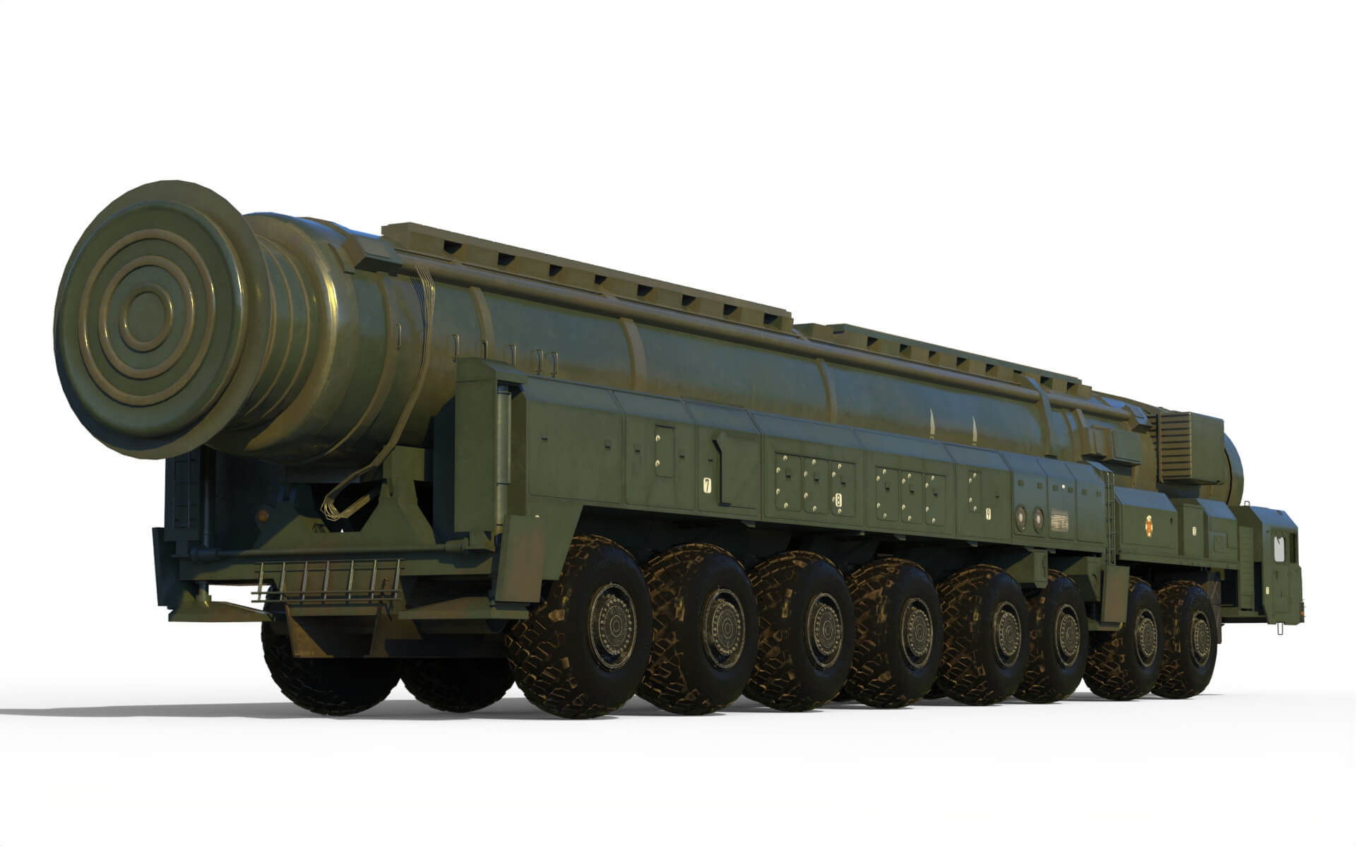 Topol M SS-27 Rs24 Yars SS-29 3D Model by citizensnip