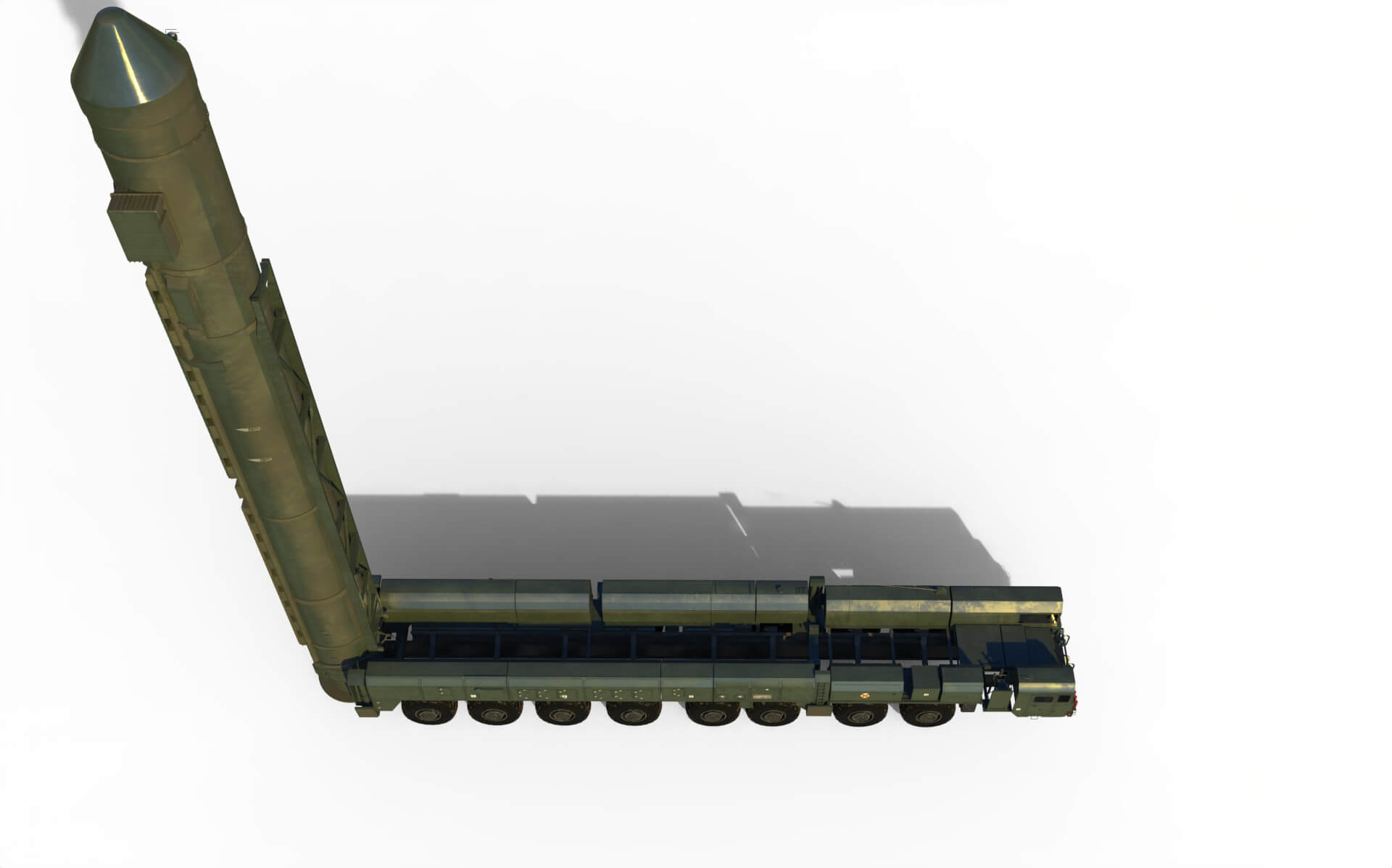 Topol M SS-27 Rs24 Yars SS-29 3D Model by citizensnip