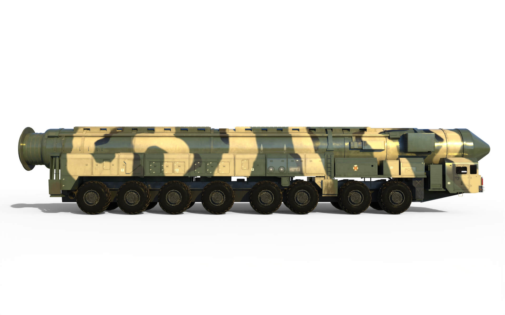 Topol M SS-27 Rs24 Yars SS-29 3D Model by citizensnip