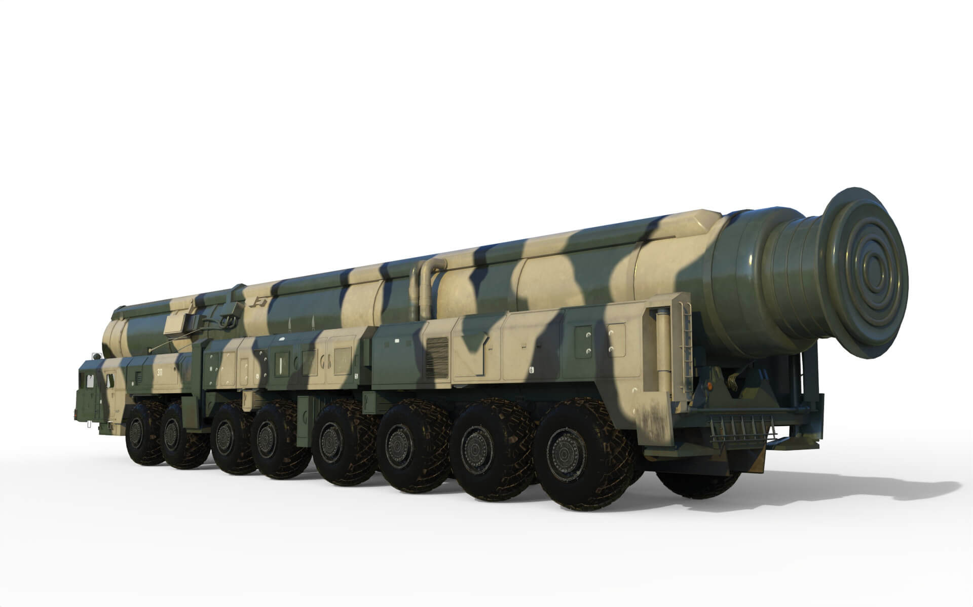 Topol M SS-27 Rs24 Yars SS-29 3D Model by citizensnip