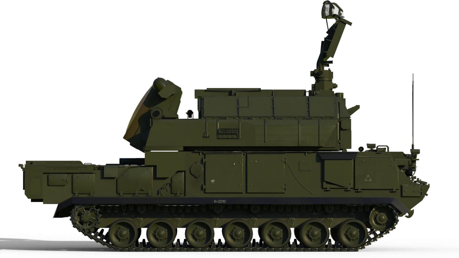 Tor-M2 SA-15 Gauntlet 3D Model by citizensnip